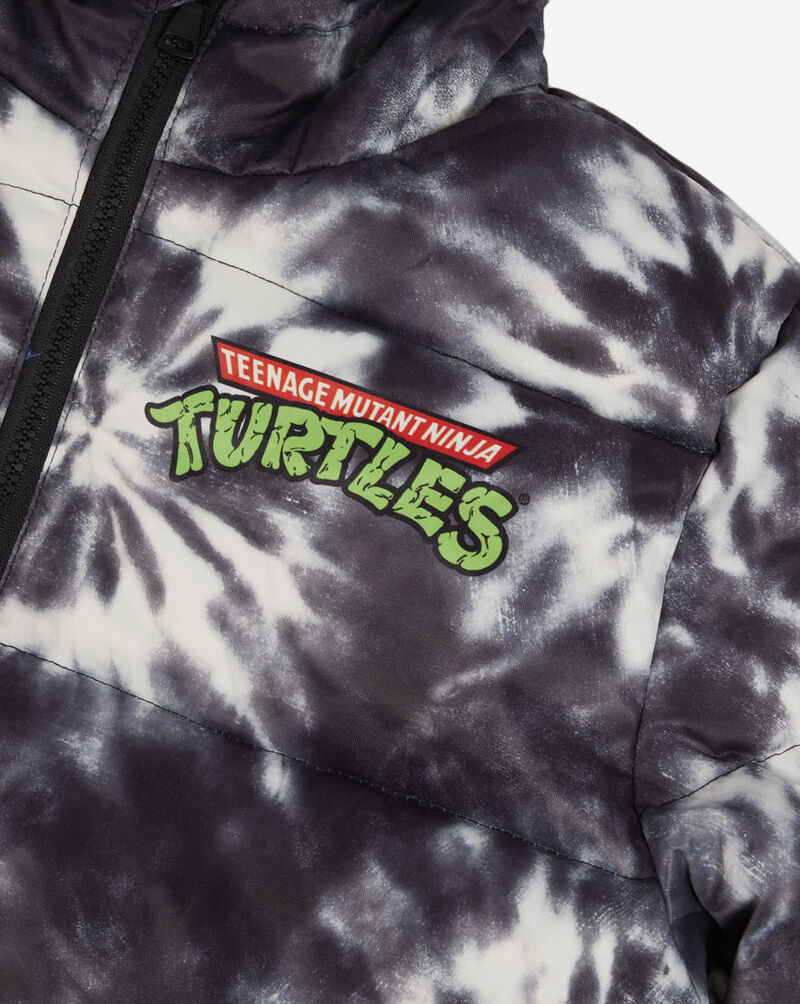 Shop MEMBERS ONLY Pre-School TMNT Tiedye Puffer (10-12) NB994023-BLK ...