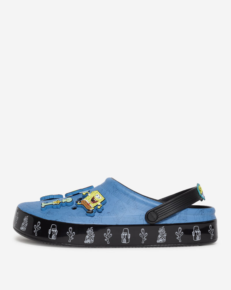 Shop Crocs SpongeBob SquarePants X Crocs Off-Court Clog 209825-001 blue ...