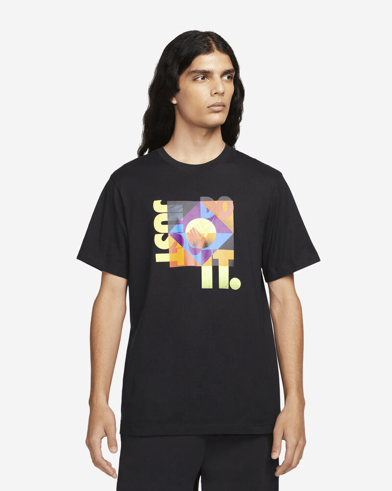 Shop Nike Just Do It Riff Tee DM2388-010 black | SNIPES USA