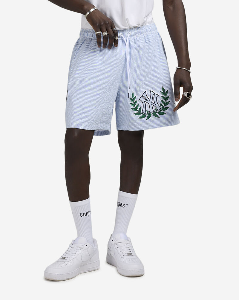 Shop PRO STANDARD New York Yankees Easter Seersucker Shorts LNY3315493 ...