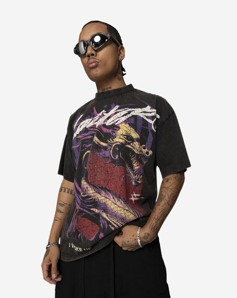 Shop Loiter Pain Vintage Tee 02045387B295 black | SNIPES USA