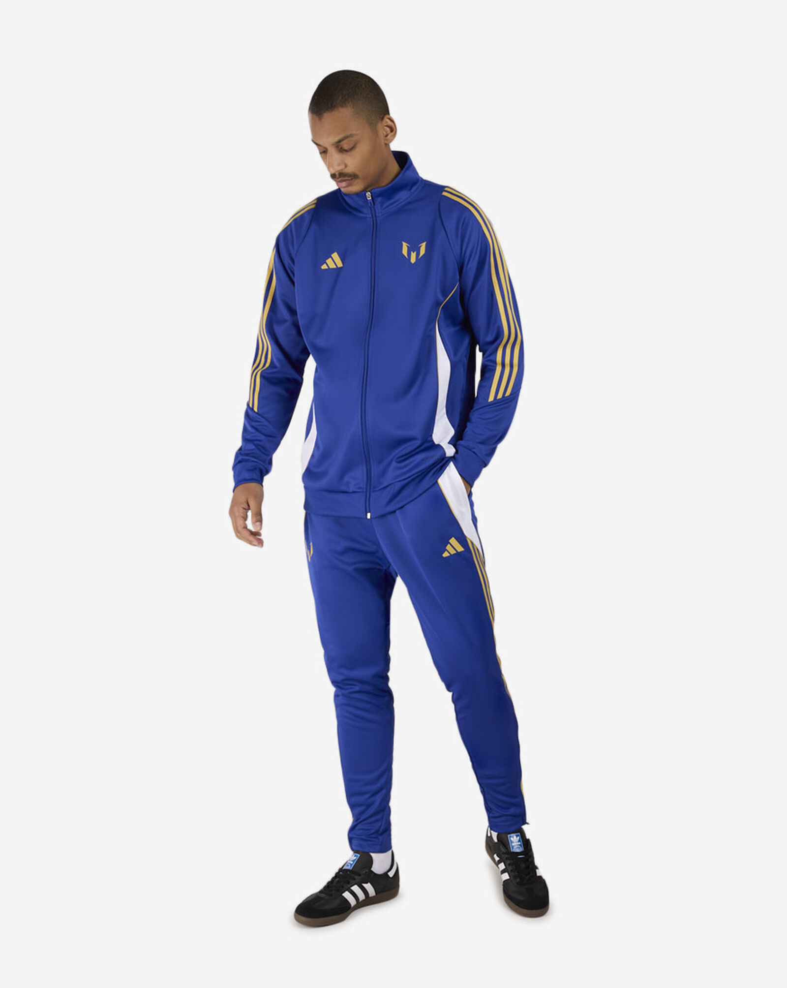 Shop adidas Messi Jacket IS6465 blue | SNIPES USA