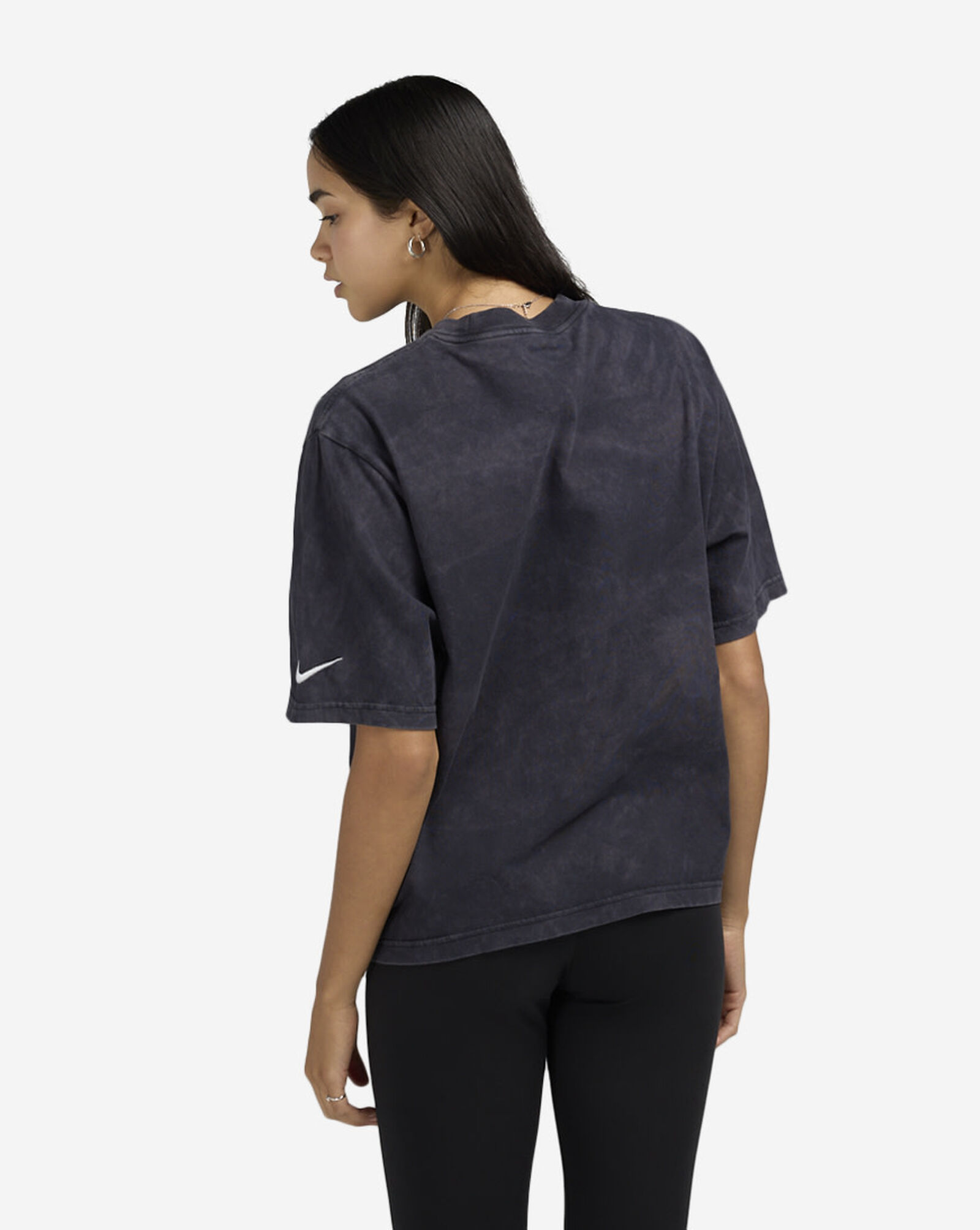 Shop Nike NSW Boxy Wash Tee FZ4889-010 black | SNIPES USA