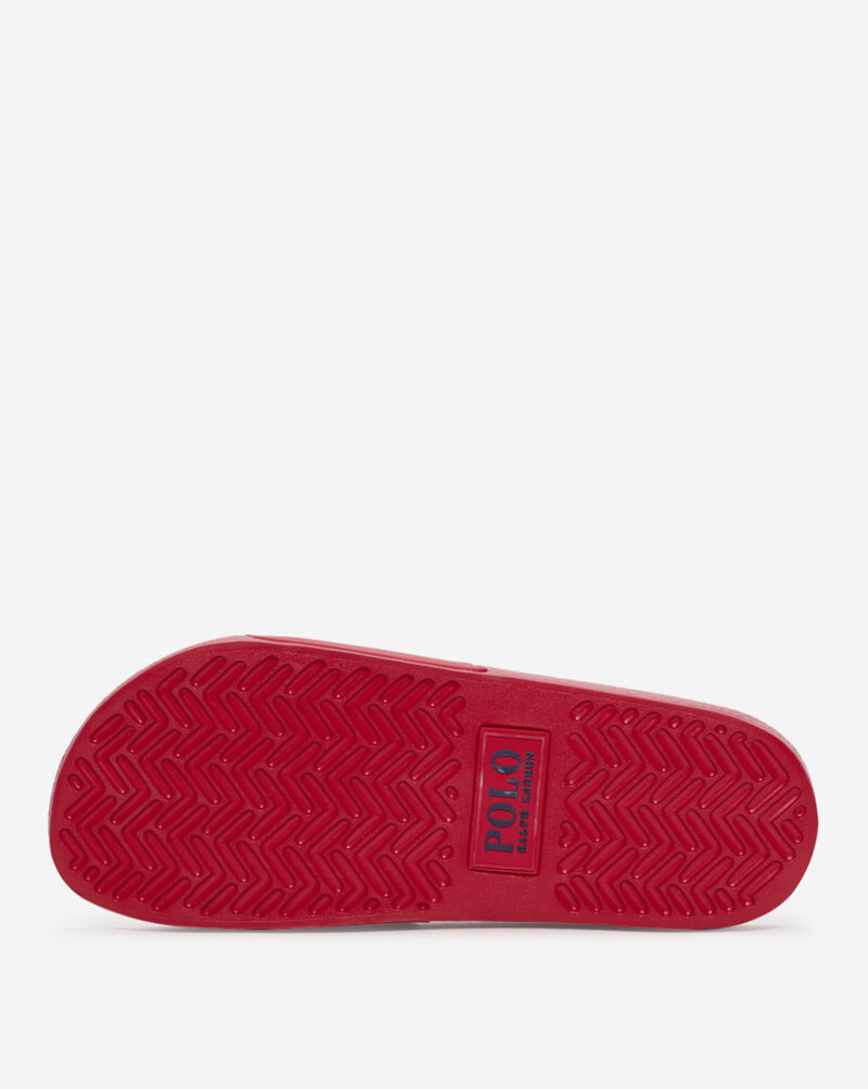 Shop Polo Ralph Lauren Polo Slides 809961001003 red | SNIPES USA