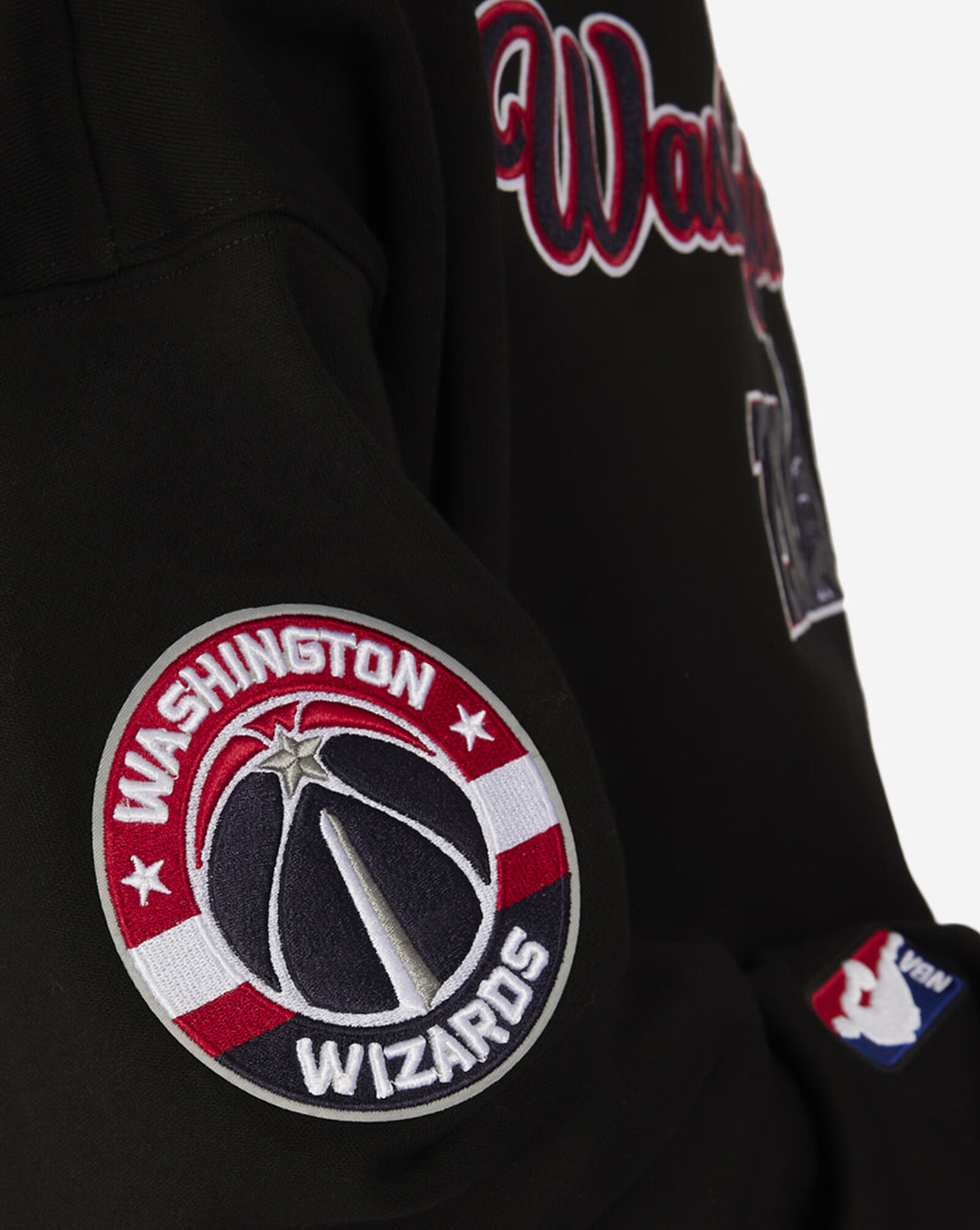 Shop PRO STANDARD Washington Wizards Area Code Hoodie BWW5515739-BLK ...