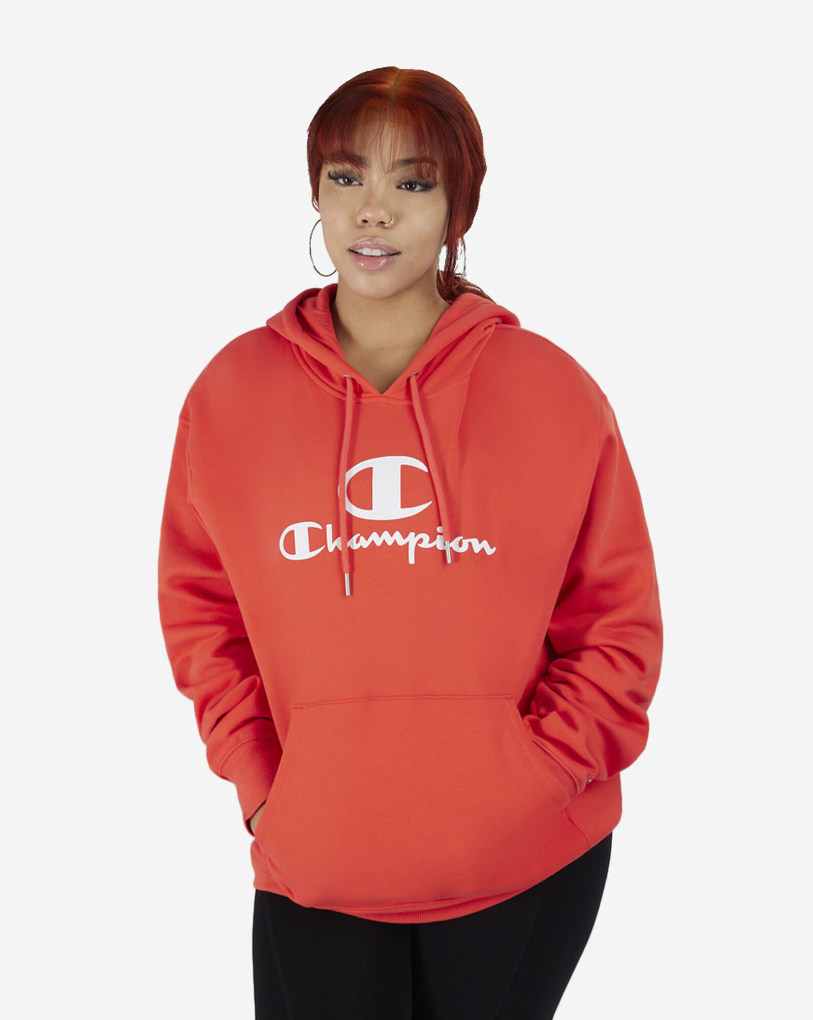 Shop Champion Classic Fleece Hoodie WL4519586QXA-B1 orange | SNIPES USA