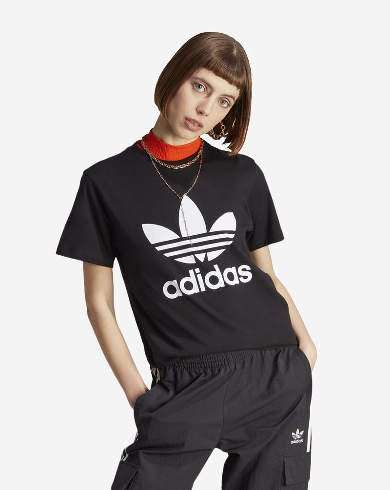 Shop adidas Trefoil Tee IK4035 black | SNIPES USA