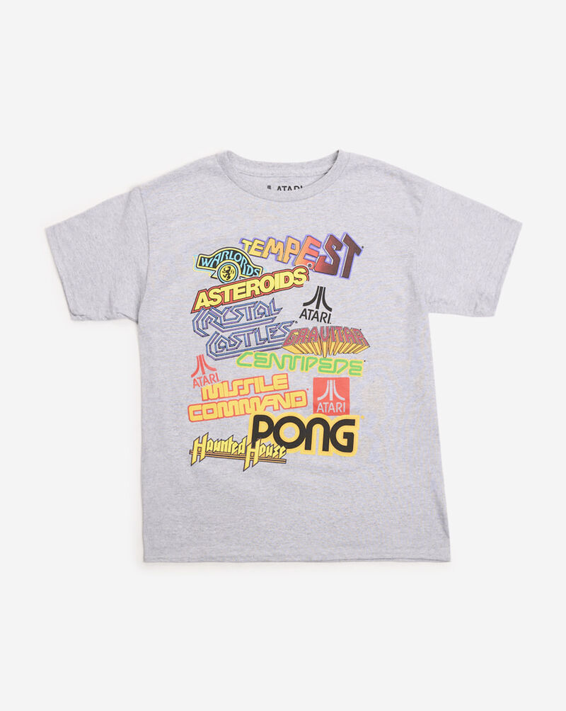 Shop Graphic Tees Grade School Atari Tee ATR1021YB grey | SNIPES USA