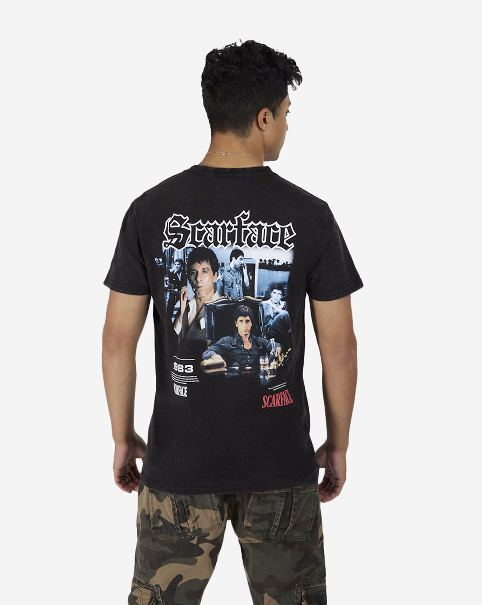 Shop Graphic Tees Scarface Back Hit Tee MCUS014A-US black | SNIPES USA