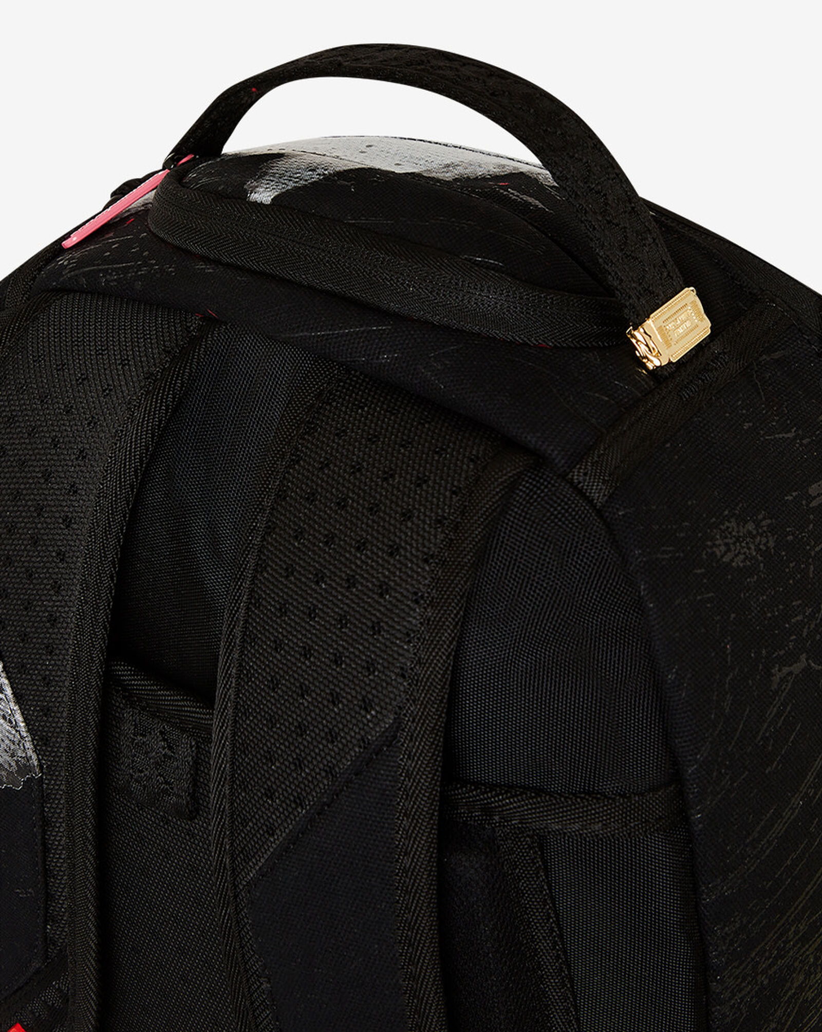 Shop Sprayground Shark Central Sorbet Hand Painted DLX Cotton Backpack ...