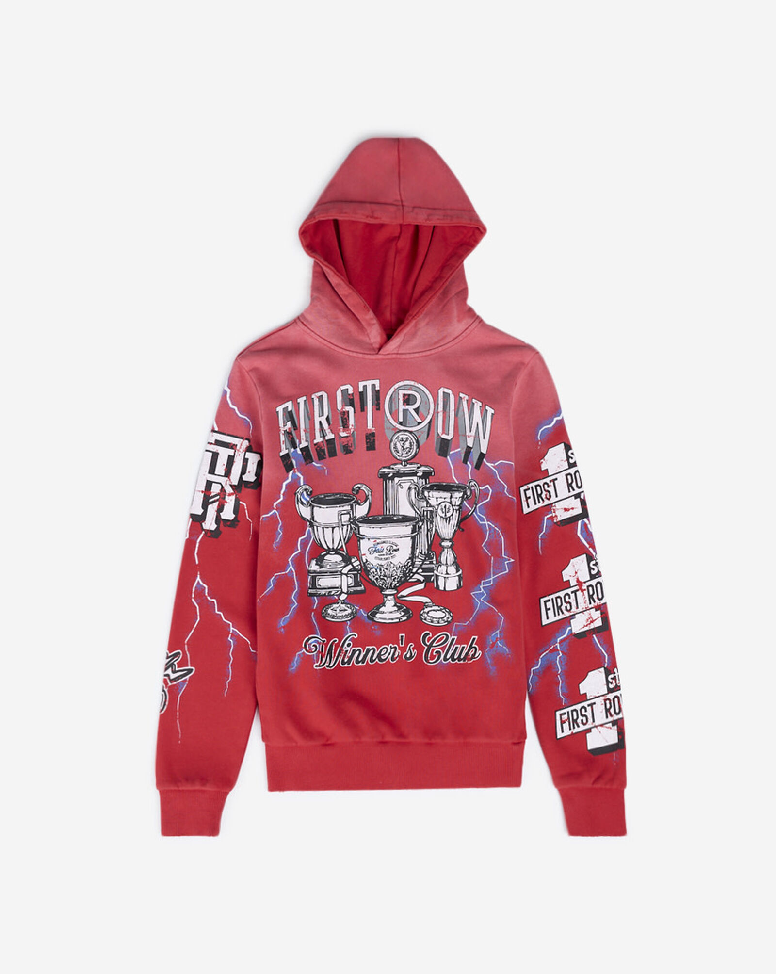Shop First Row Kids' Trophy Fleece Hoodie FRBF2461S-RED red | SNIPES USA
