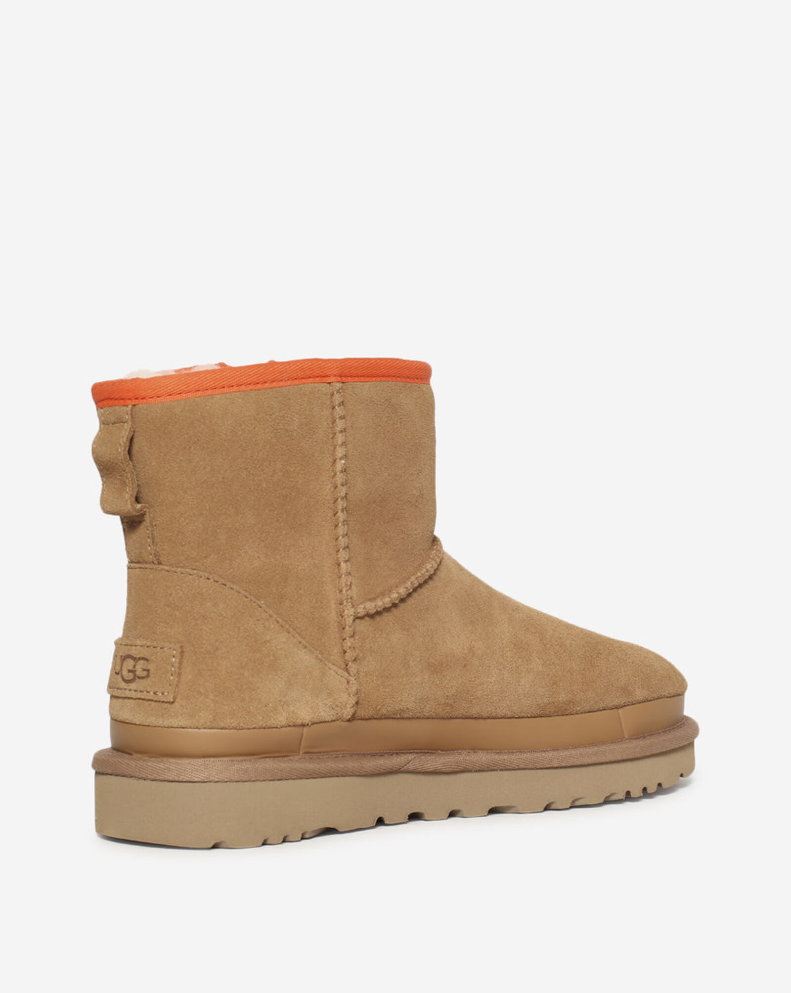 Shop UGG Classic Mini Zipper Tape Logo Boots 1144034CHE brown | SNIPES USA