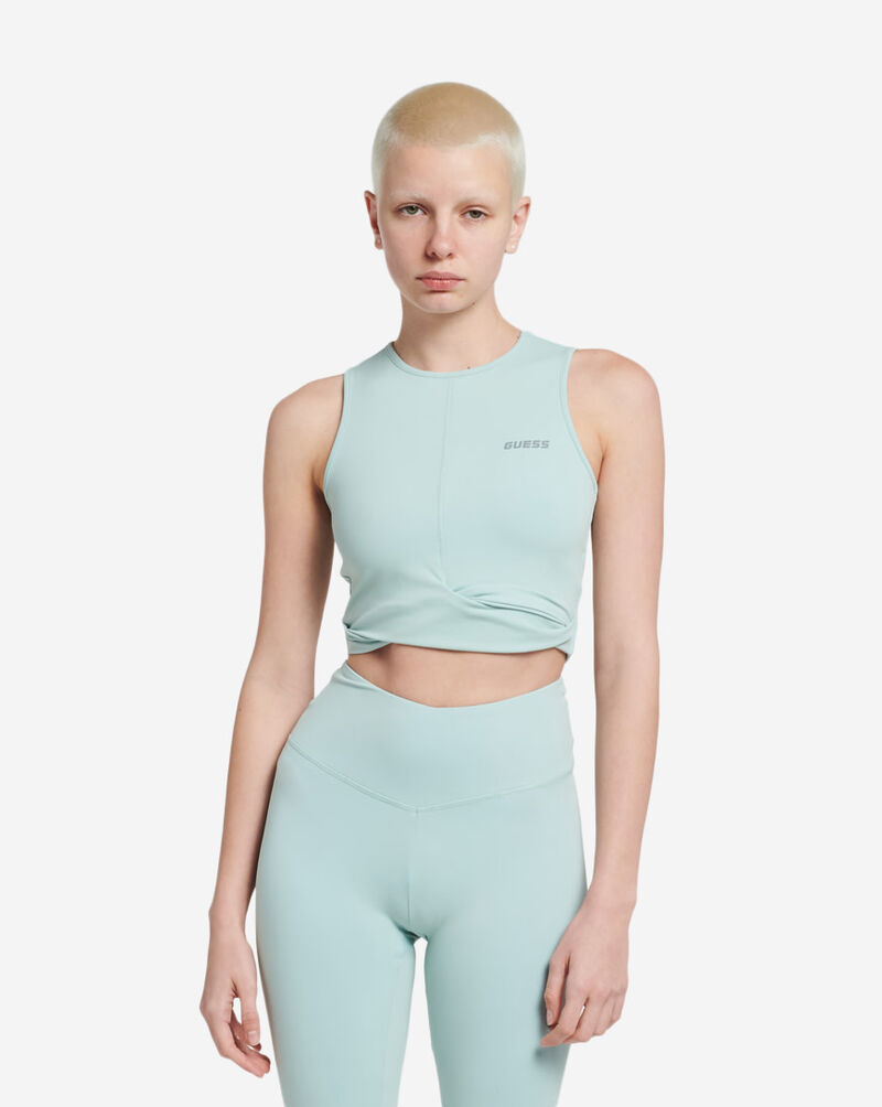 Shop Guess Coline Active Bra V2BP03MC04Z-G7FT blue | SNIPES USA