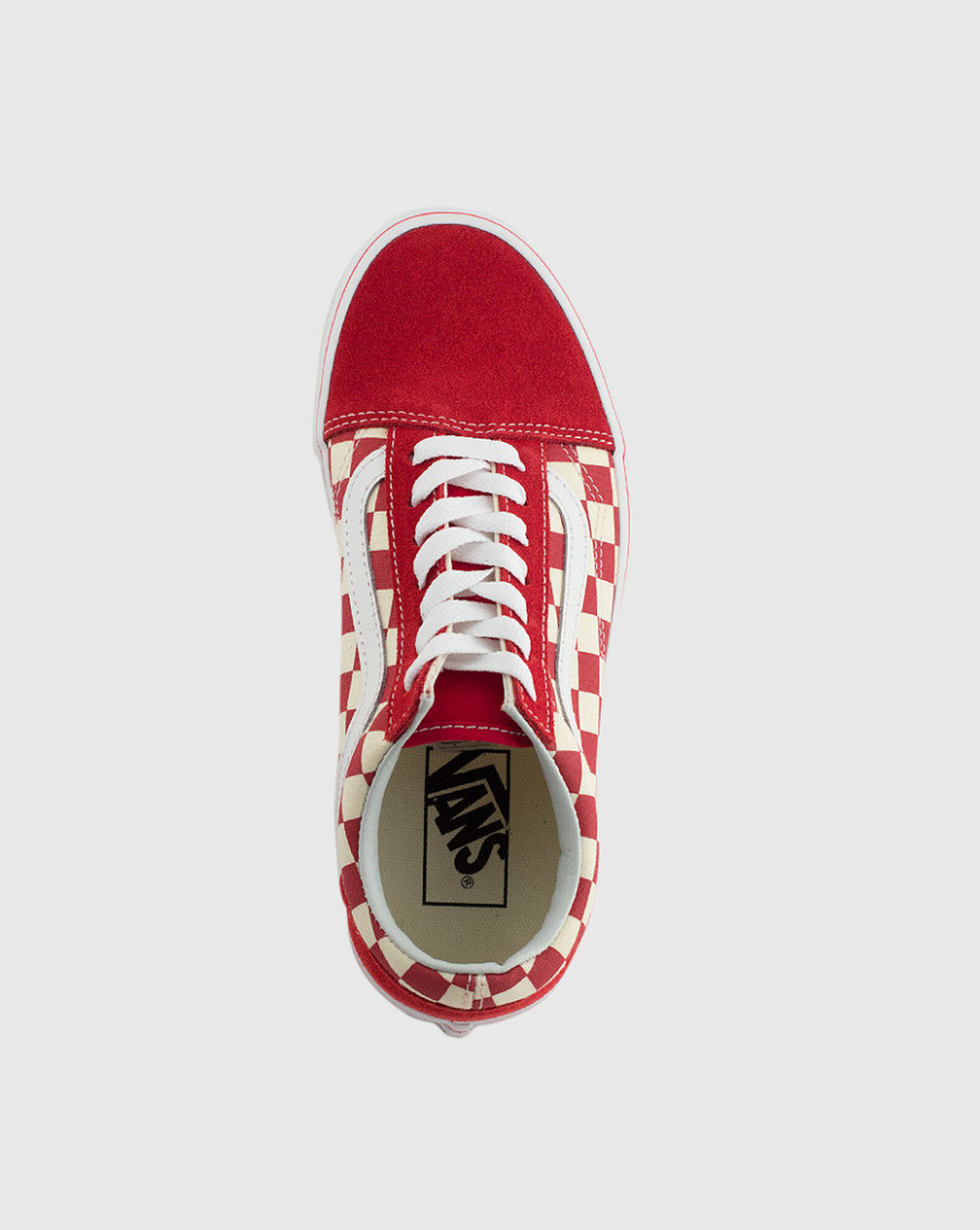 Shop Vans Grade School Old Skool "Primary Checkerboard" VN0A38G1P0TJ ...