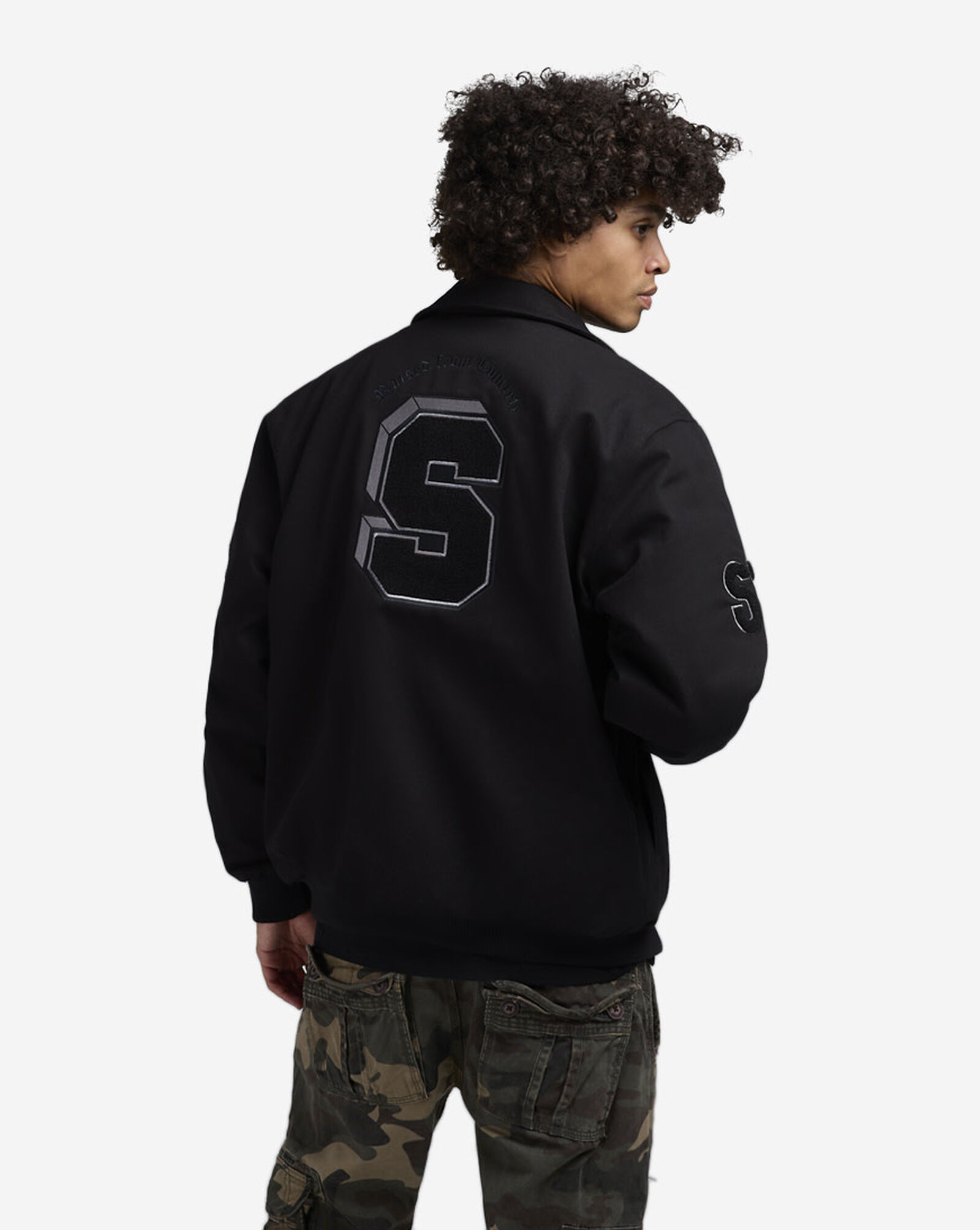 Shop SNIPES Varsity Jacket SNQ324005M-BLK black | SNIPES USA