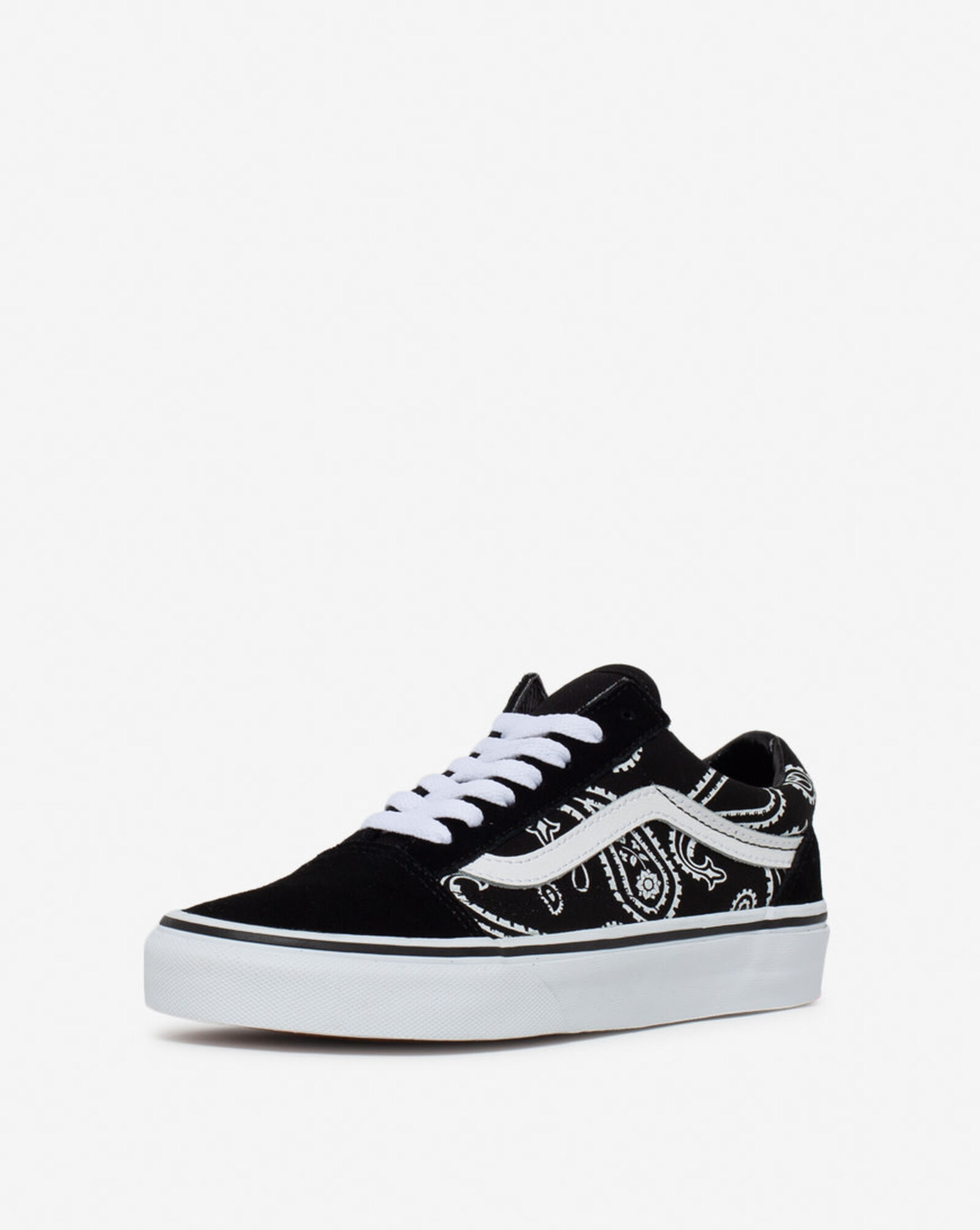 Shop Vans Grade School Old Skool Peace Paisley VN0A5KRFB0E1J black ...