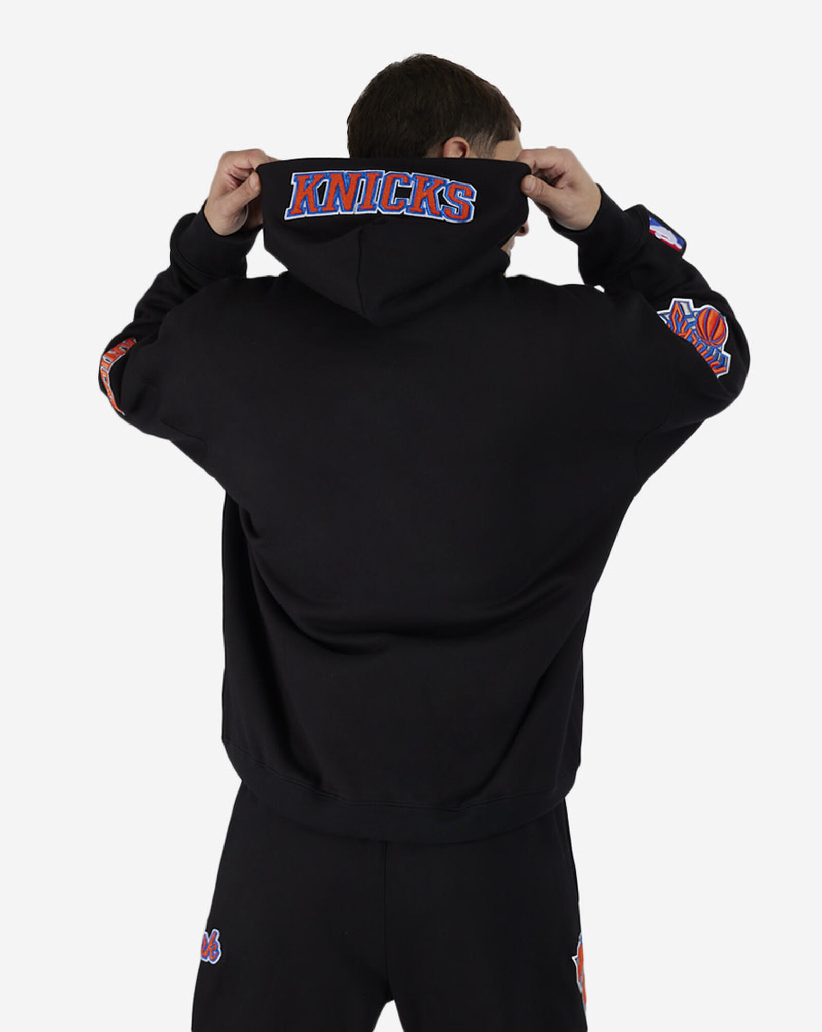 Shop PRO STANDARD New York Knicks Area Code Hoodie BNK5515712-BLK black ...
