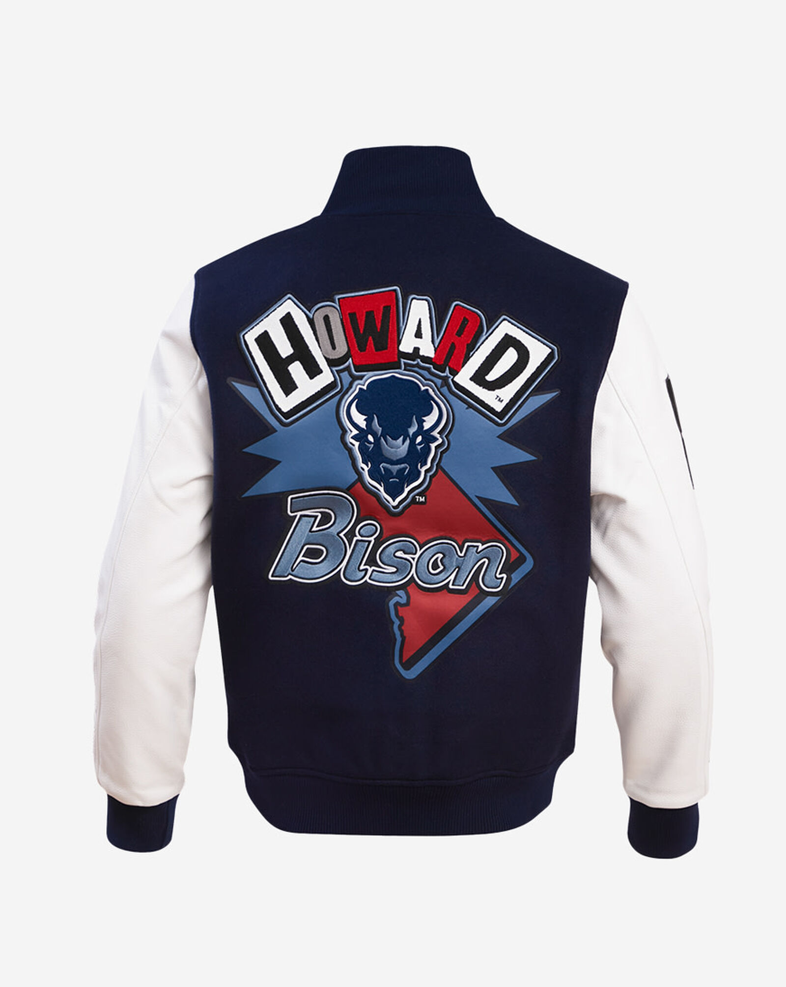 Shop PRO STANDARD Howard University Homecoming Varsity Jacket CHW671562 ...