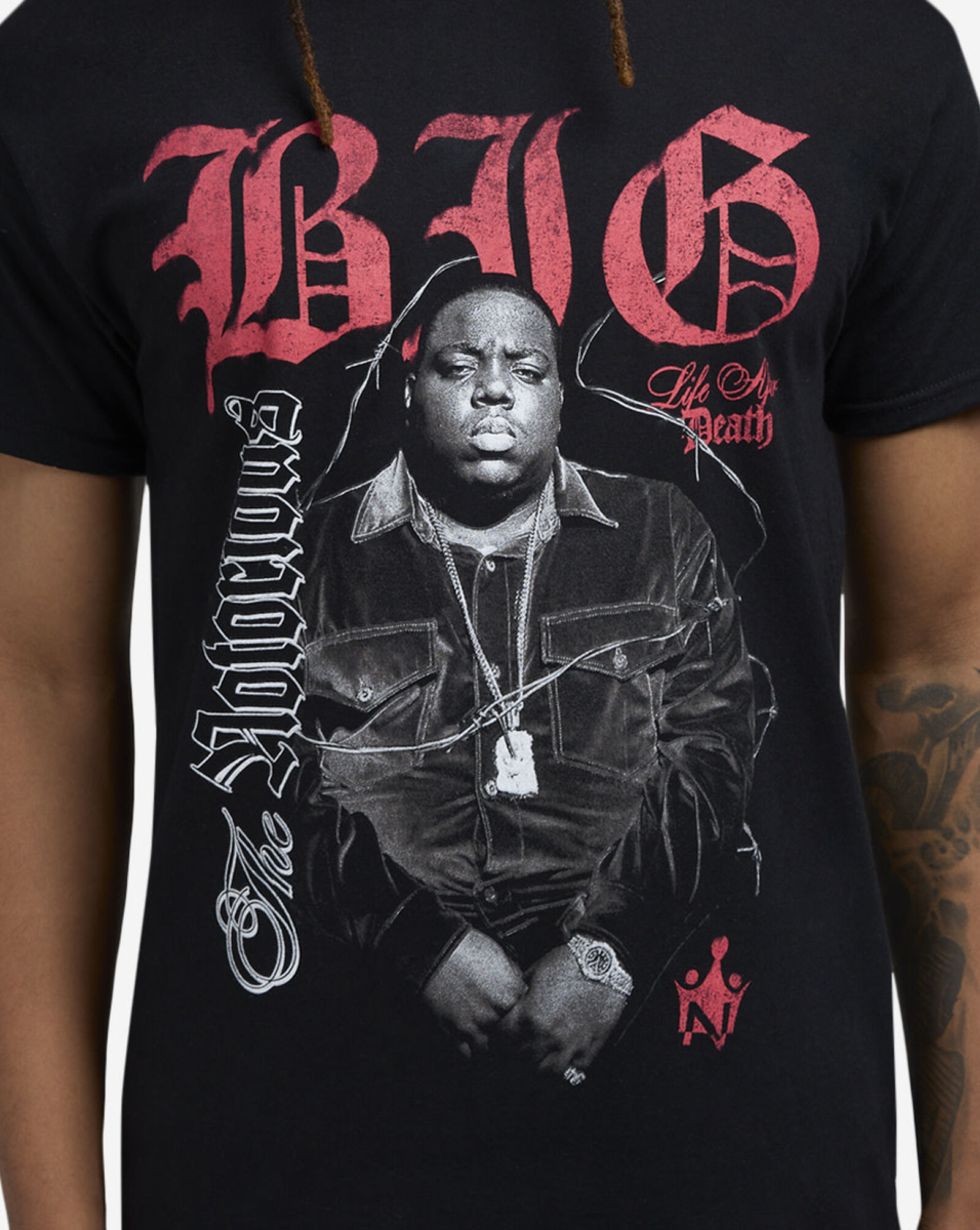 Shop Graphic Tees Biggie Calling Tee BSL141155 black | SNIPES USA