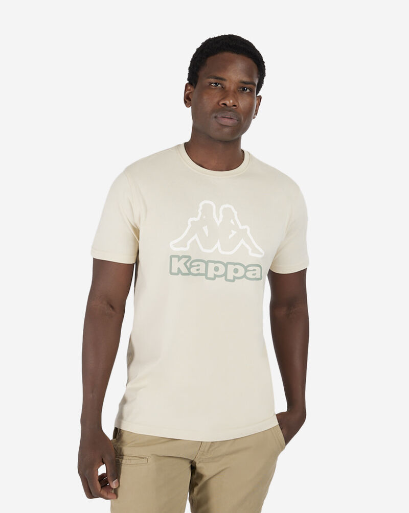 Shop Kappa Logo Ostesso Tee 341K69W-W3V beige | SNIPES USA
