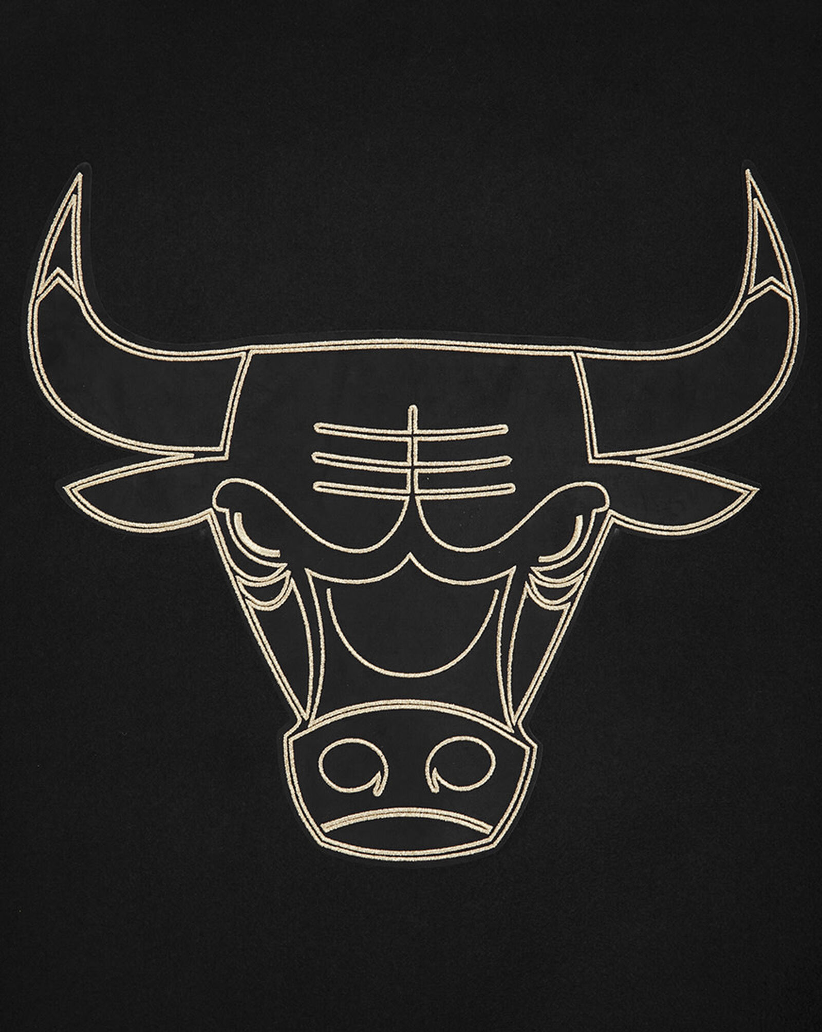Shop PRO STANDARD Black and Gold Chicago Bulls Varsity Jacket ...