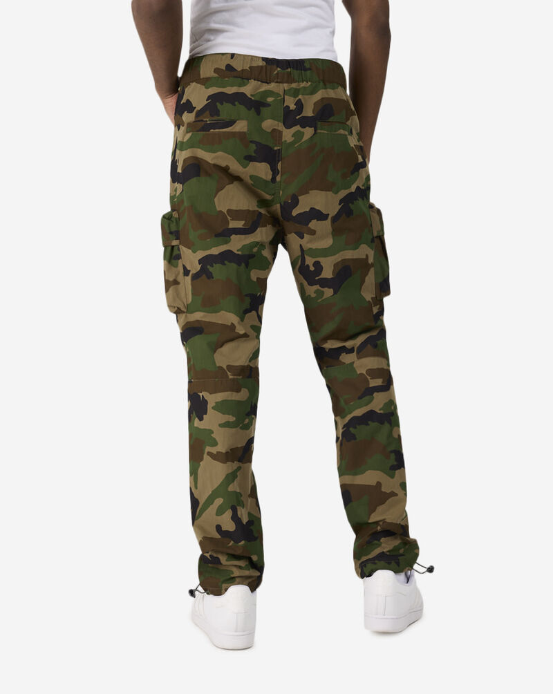 Shop Smoke Rise Brushed Utility Nylon Cargo Pants WP24181SN-CAM multi ...