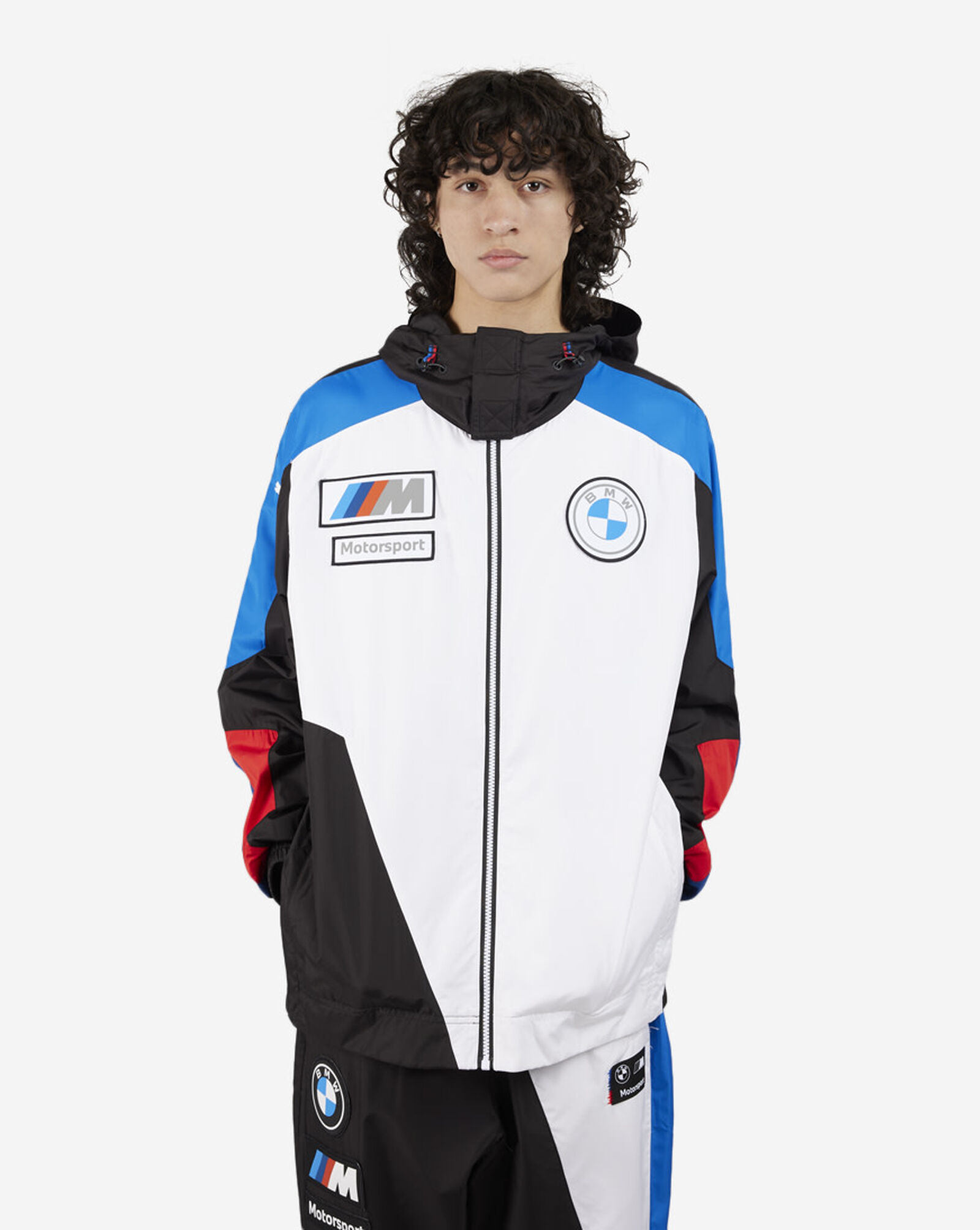 Shop PUMA BMW Motorsport Race Jacket 53965101 white | SNIPES USA