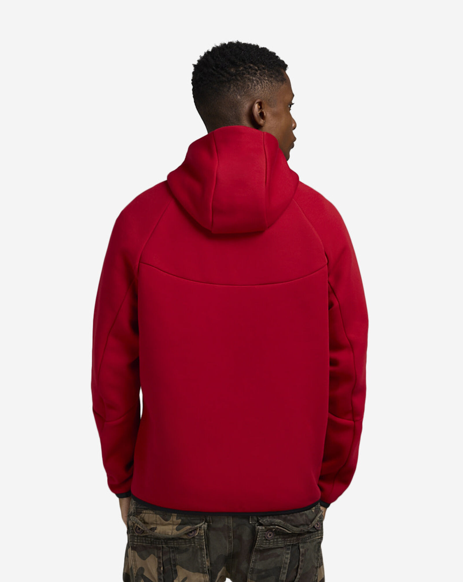 Shop Nike Tech Fleece Full-Zip Hoodie HV0949-687 red | SNIPES USA