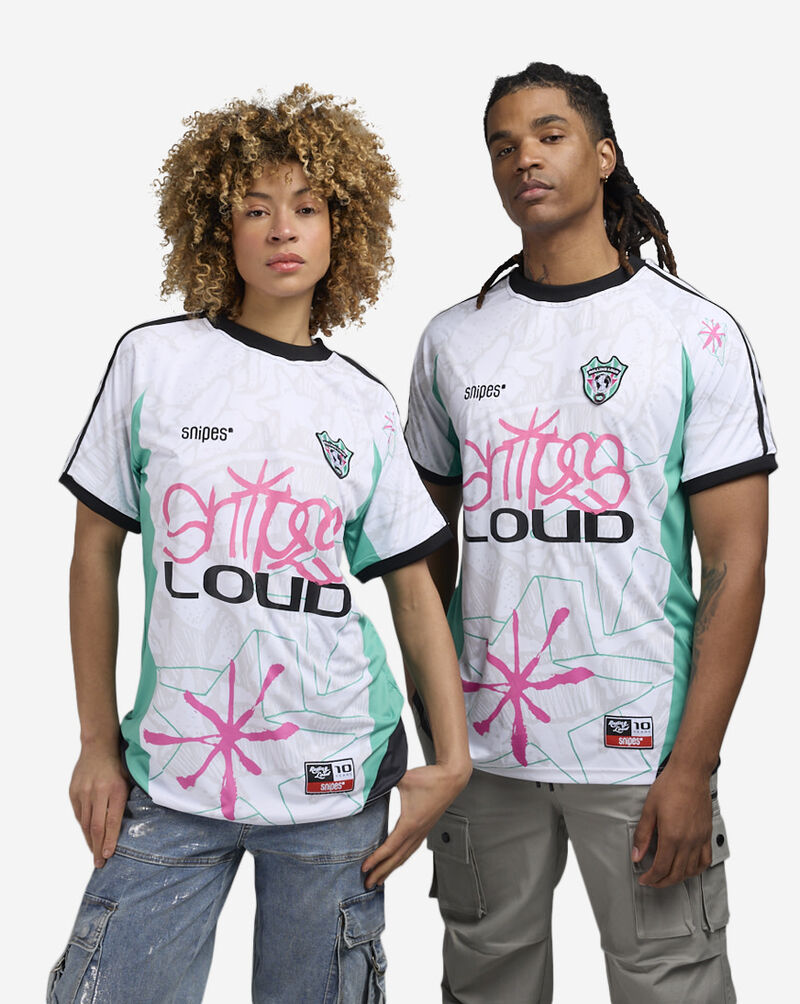 Shop SNIPES Rolling Loud X Snipes Hero All Over Print Soccer Jersey ...