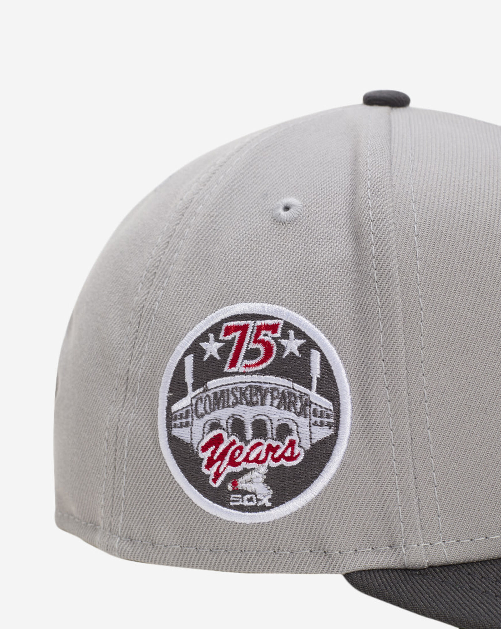 Shop New Era 9Fifty Chicago White Sox A-Frame Graphite Red Snapback Hat ...