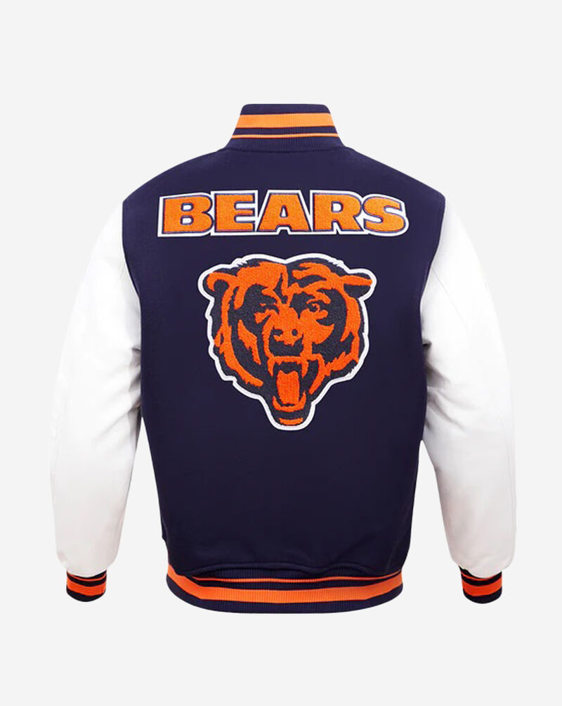 Shop PRO STANDARD Retro Classic Chicago Bears Varsity Jacket FCH643385 ...