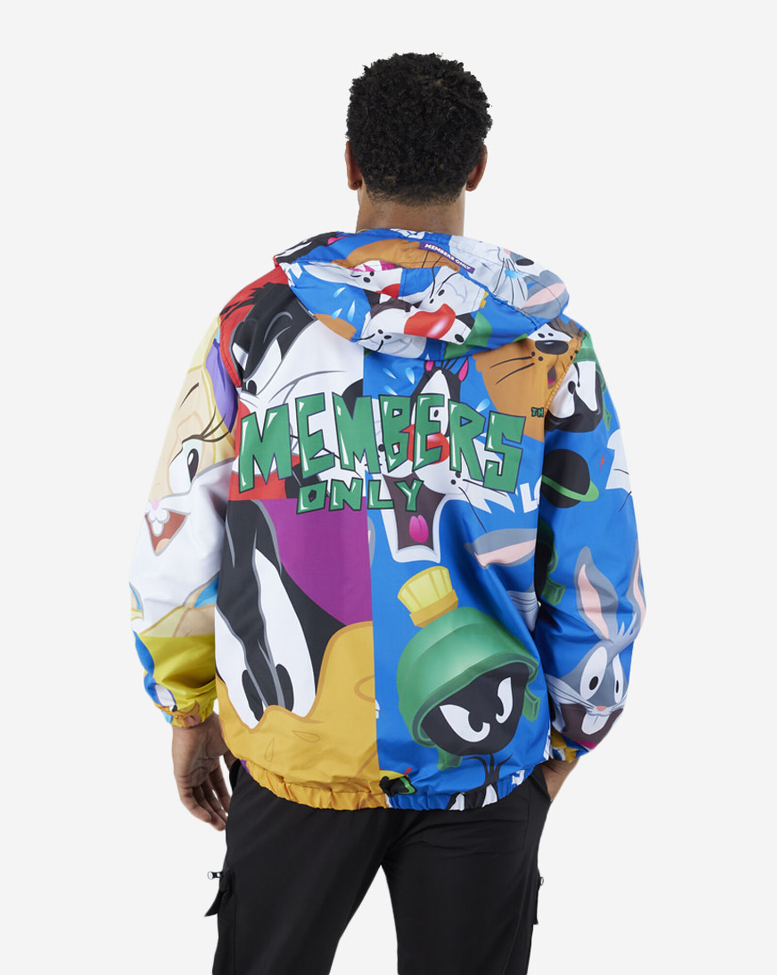 Shop MEMBERS ONLY Looney Tunes Full Zip Jacket MW090402-MUL multi ...