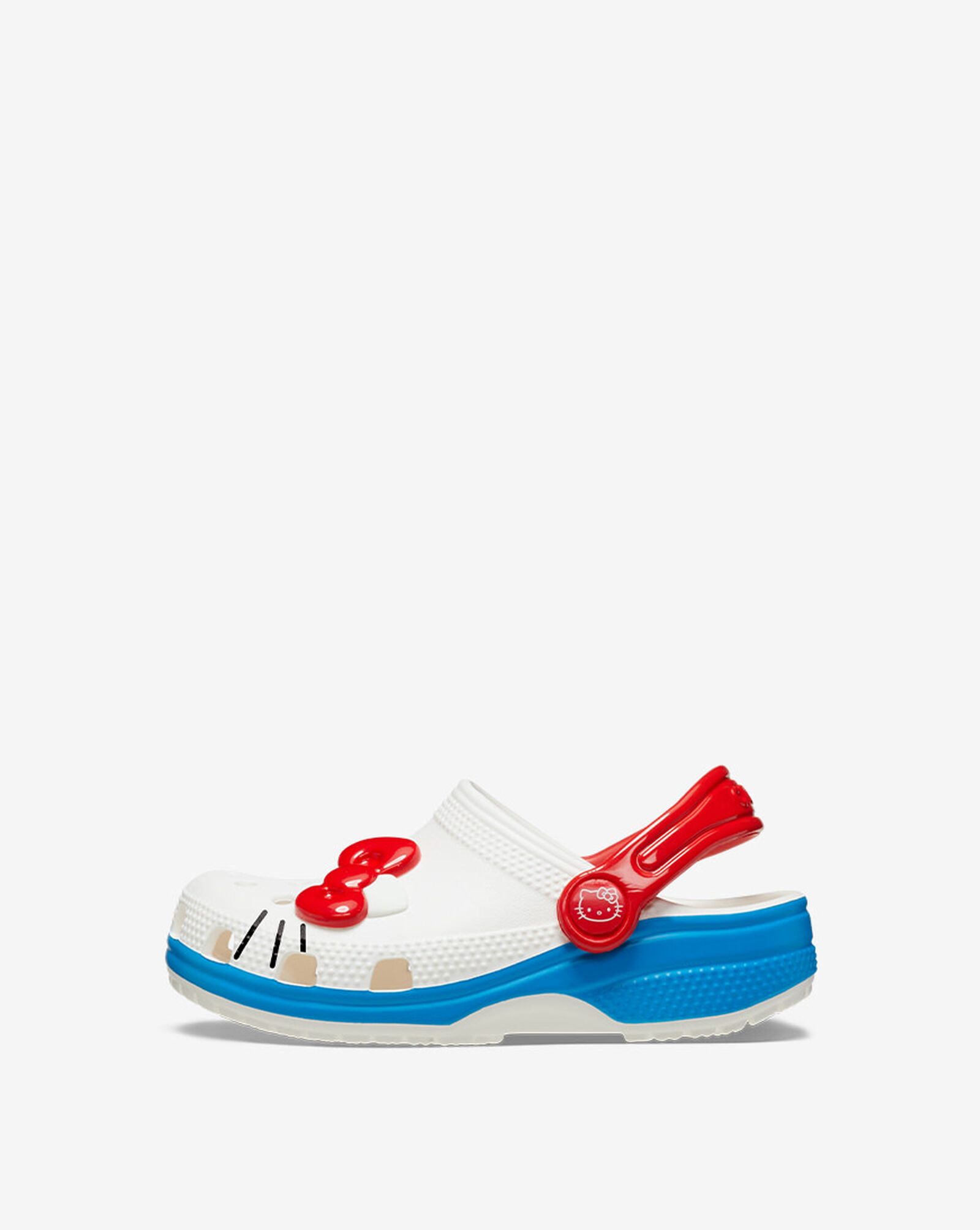 Shop Crocs Pre-School Hello Kitty Classic Clog 209454-100 white ...