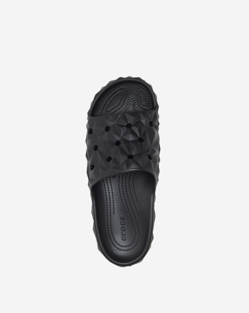 Shop Crocs Geometric Slides 209608-001 black | SNIPES USA