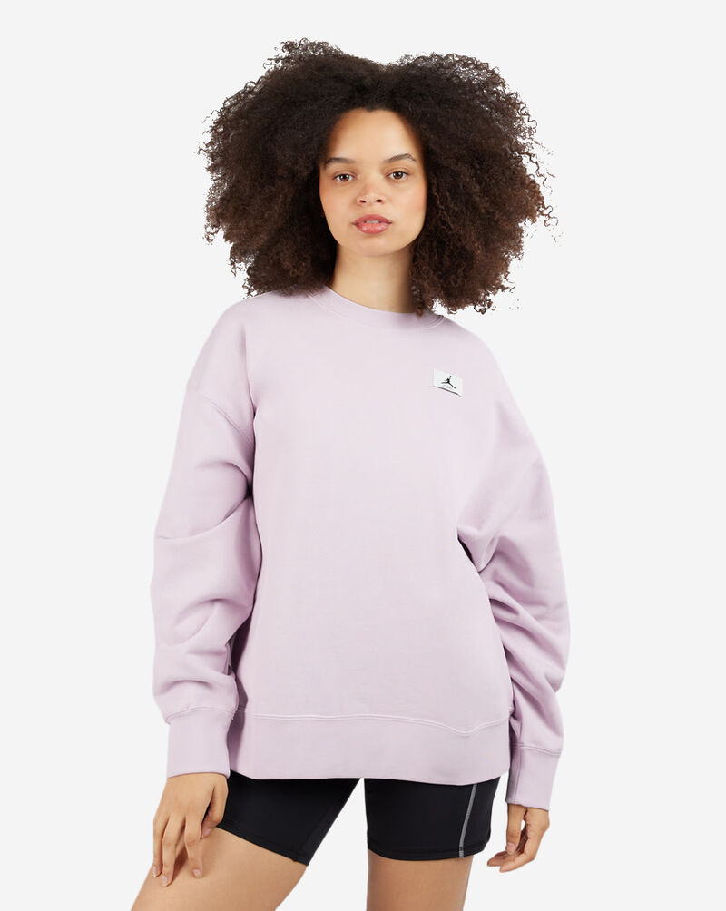 Shop Jordan Flight Fleece Crew DQ4599-576 purple | SNIPES USA