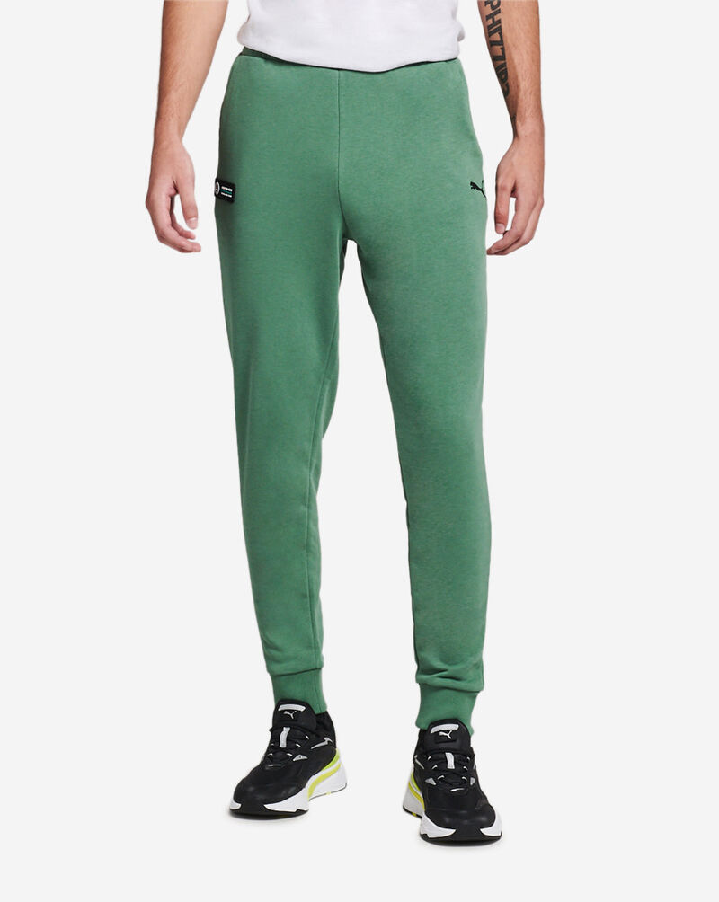 Shop PUMA MAPF1 Essential Logo Fleece Pants 53436114 green | SNIPES USA