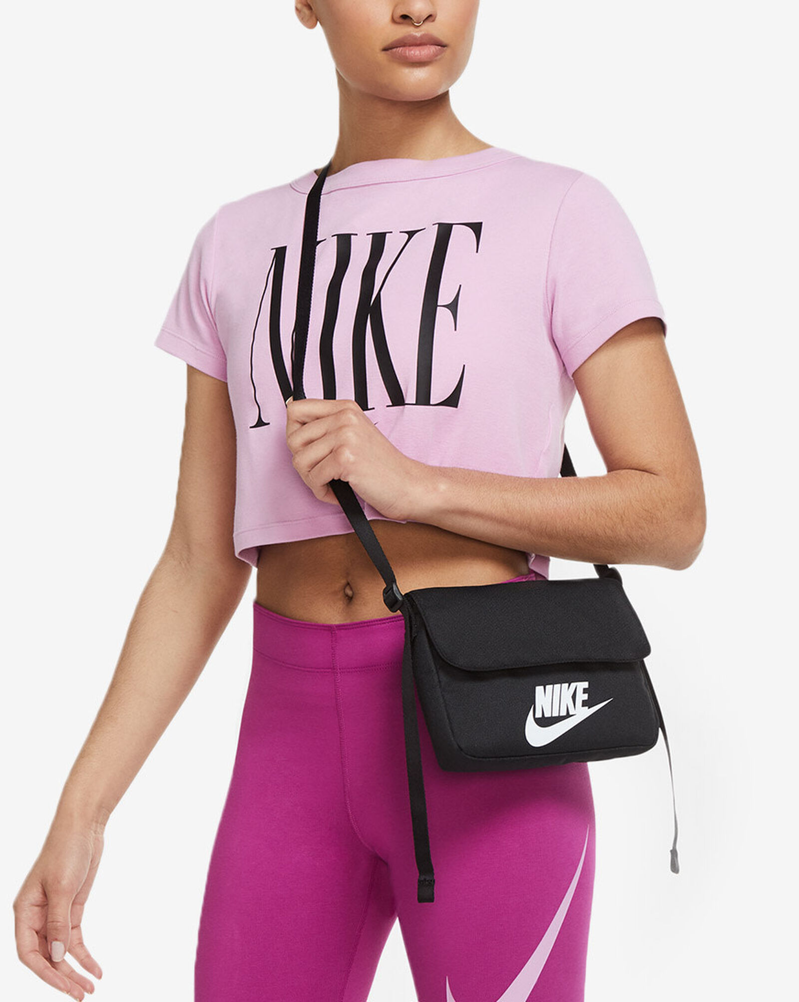 Shop Nike NSW Futura 365 Crossbody Bag CW9300-010 black | SNIPES USA