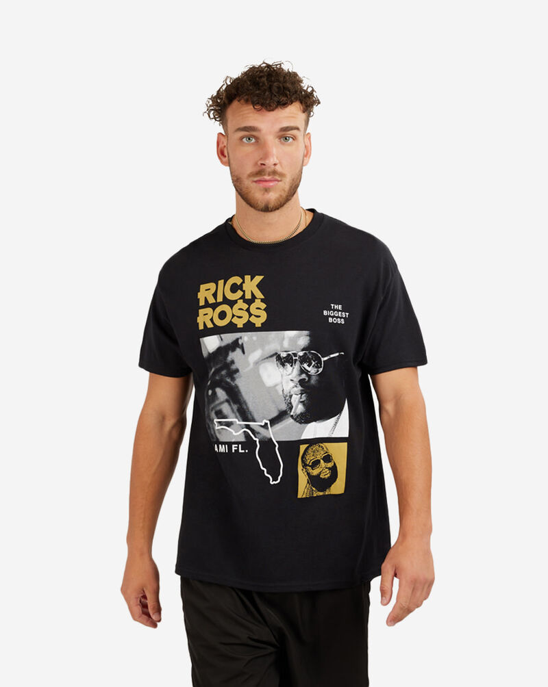 Shop Graphic Tees Rick Ross Miami Tee RRS1250XX black | SNIPES USA