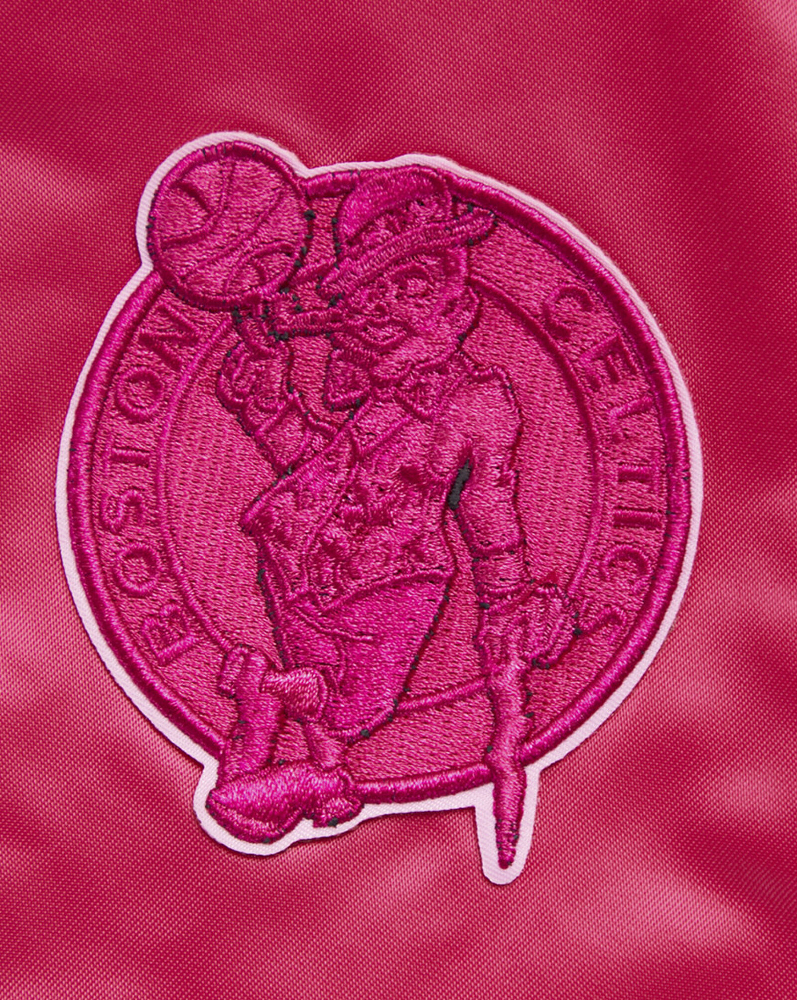 Shop PRO STANDARD Boston Celtics Triple Pink Satin Jacket BBCU59256-BPU ...