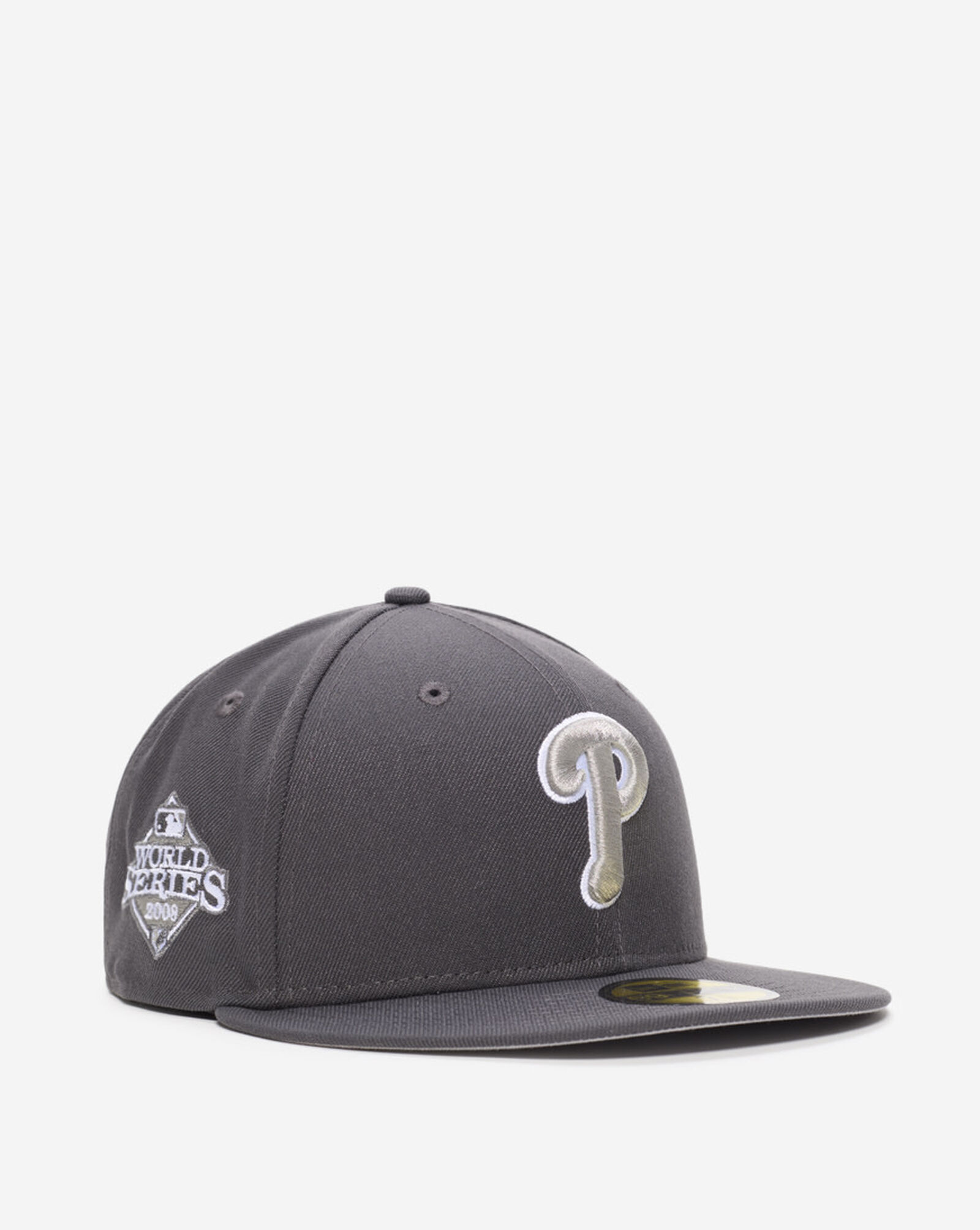 Shop New Era 59Fifty Philadelphia Phillies Dark Graphite Fitted Hat ...