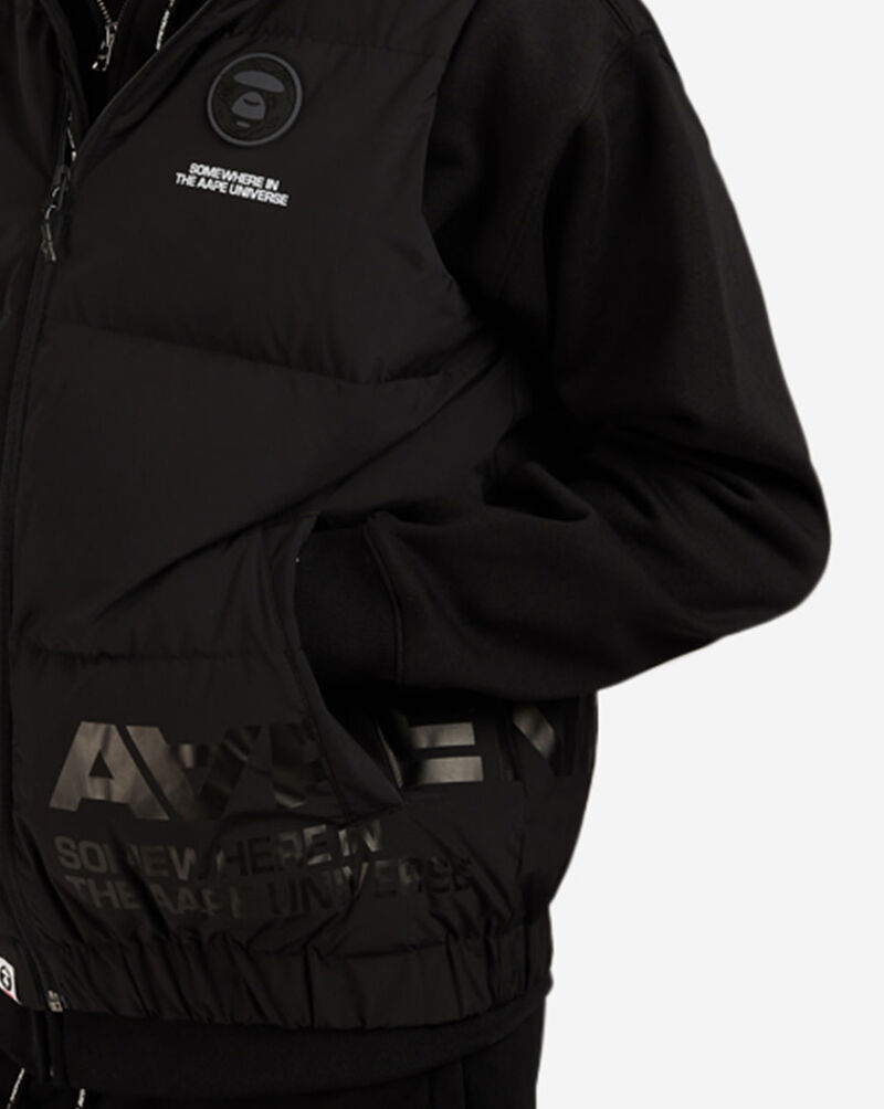 Shop AAPE Down Vest AAPDNM7593XXLBKX black | SNIPES USA