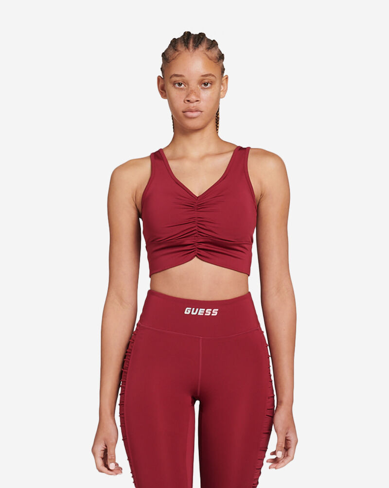 Shop Guess Elise Active Bra V2BP00MC03W-G4F7 purple | SNIPES USA