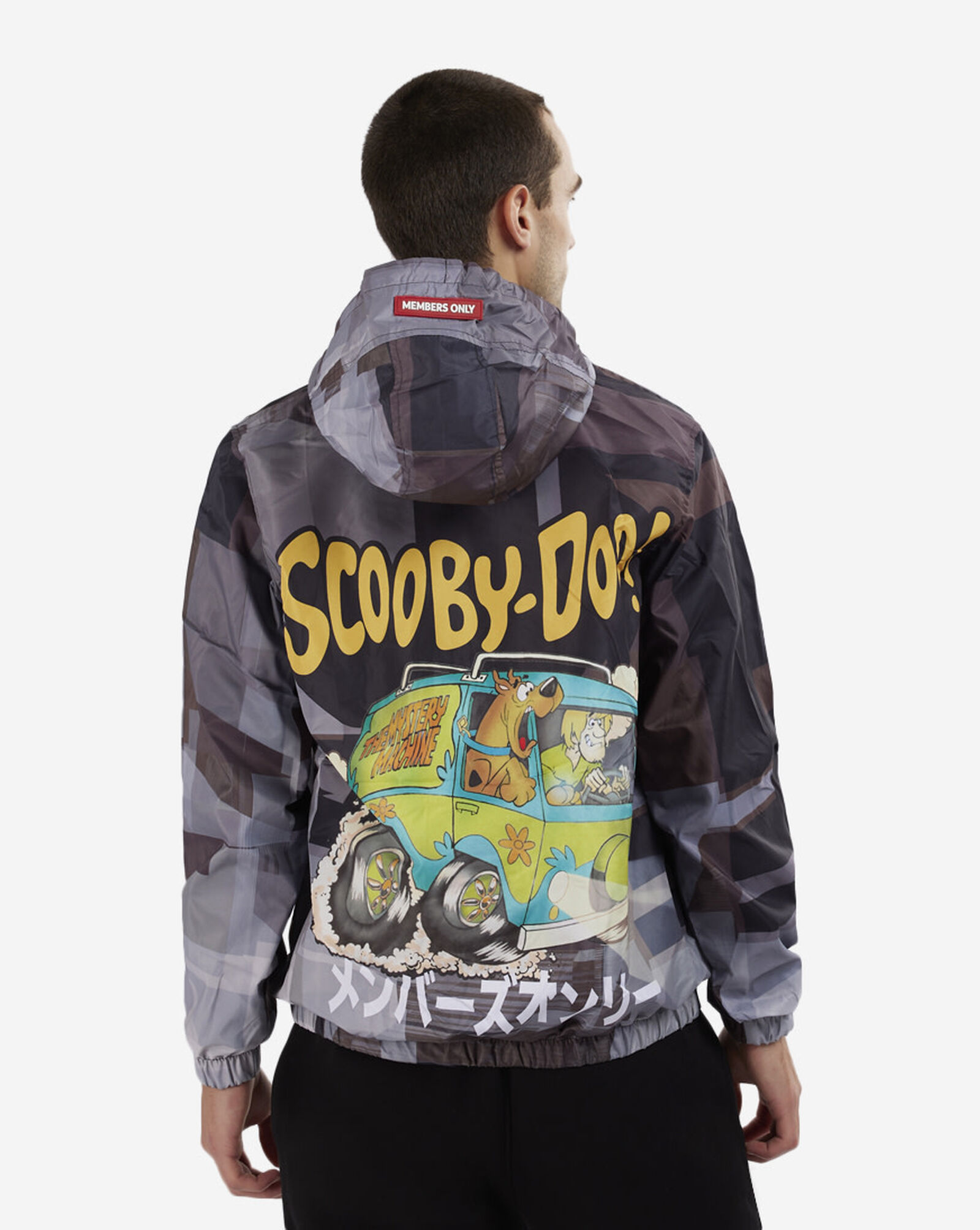Shop Members Only Scooby Doo Members Only Windbreaker Mw090410 Blk Black Snipes Usa