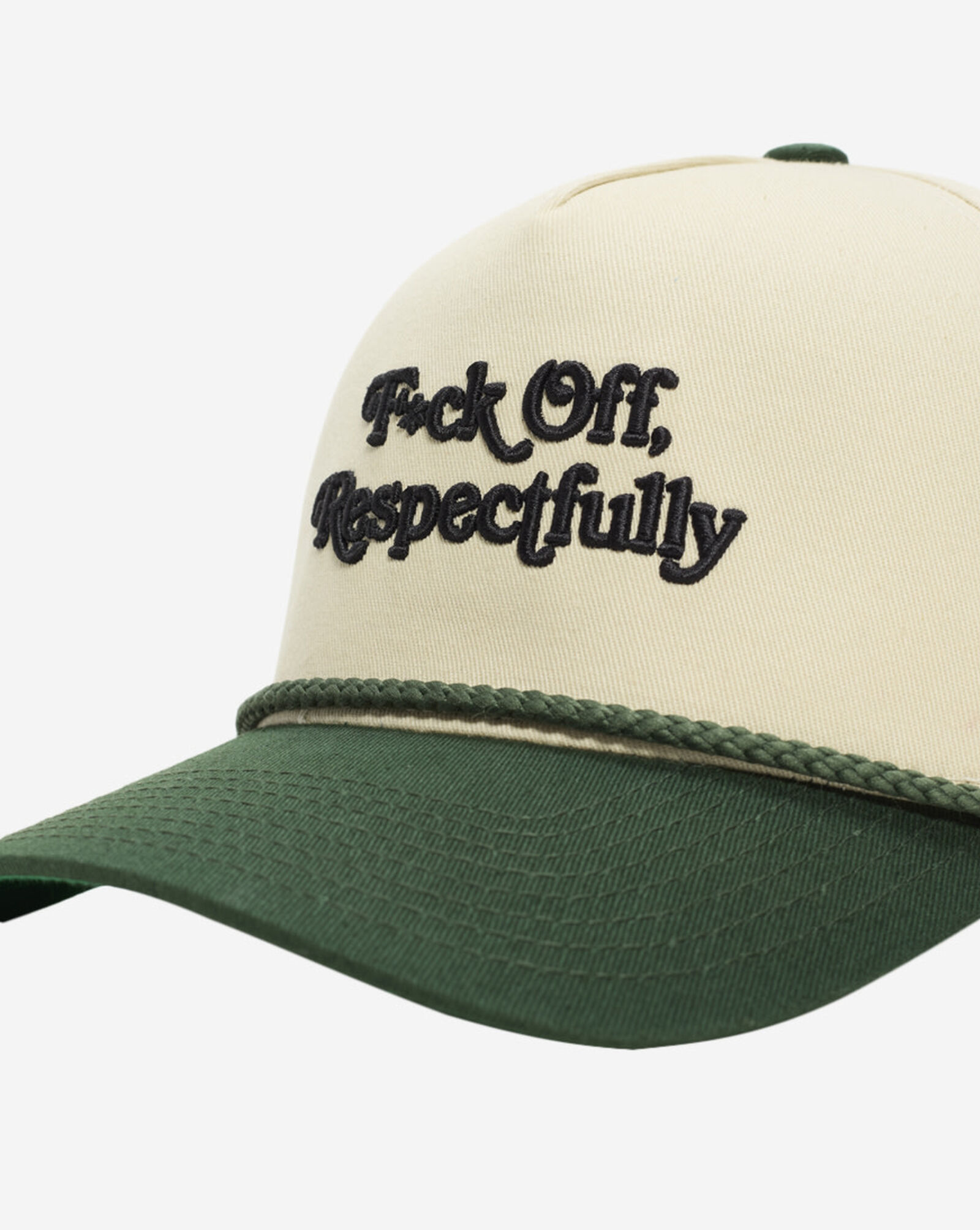 Shop Field Grade Respectfully Twill Suede Trucker Hat 1005003 brown ...