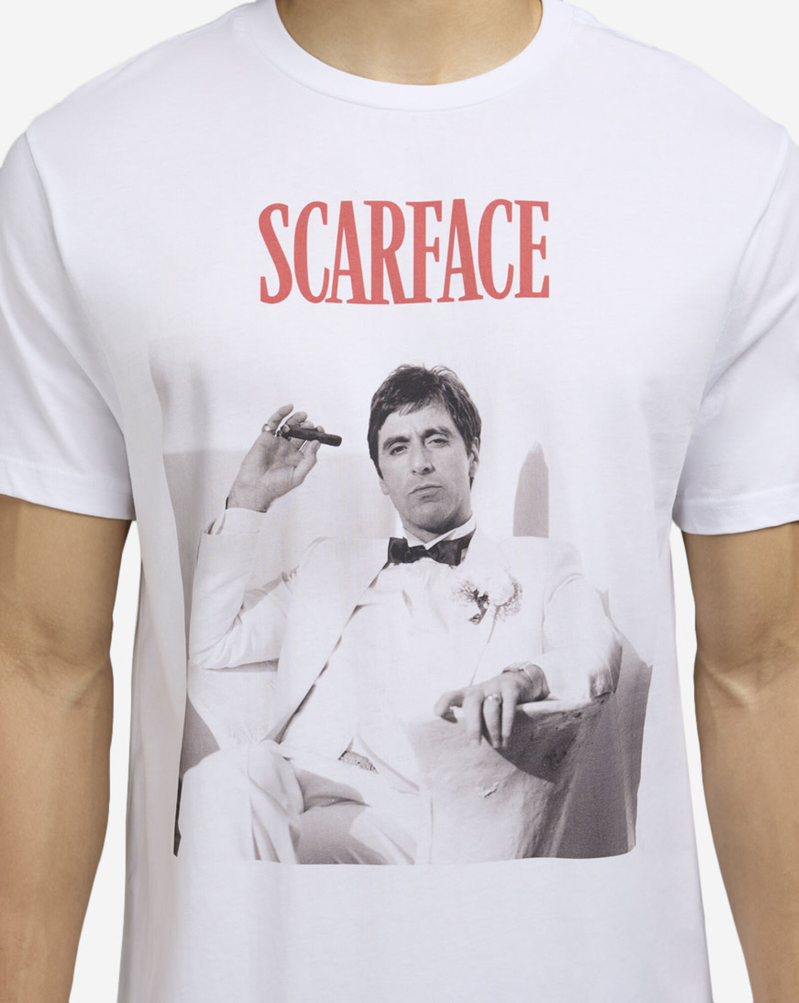 Shop Mister Tee Scarface Tony Montana Smoking Tee MCUS198-US-00220 ...