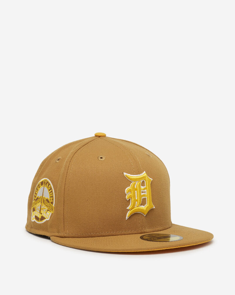 Shop New Era 59Fifty Detroit Tigers Fall Back Hat 70720458 brown ...