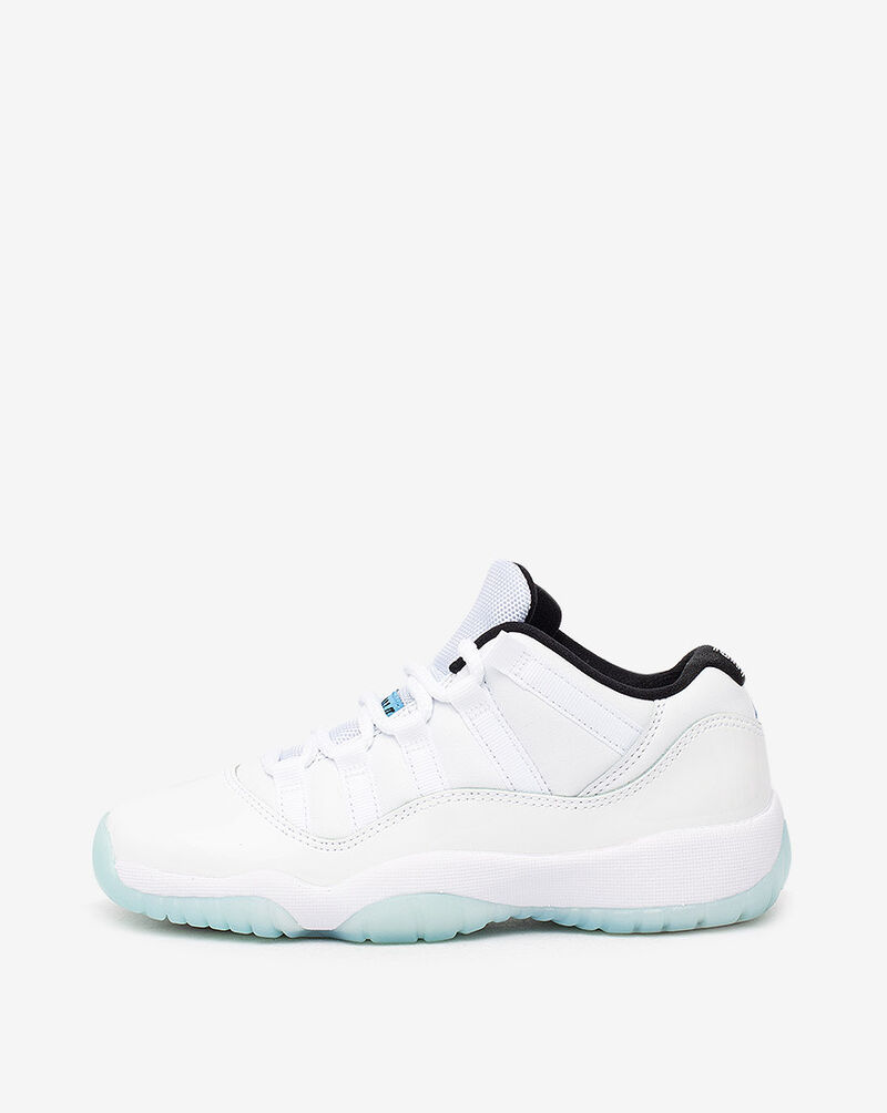 Shop Jordan Grade School Retro Air Jordan 11 Low 528896-117 white ...