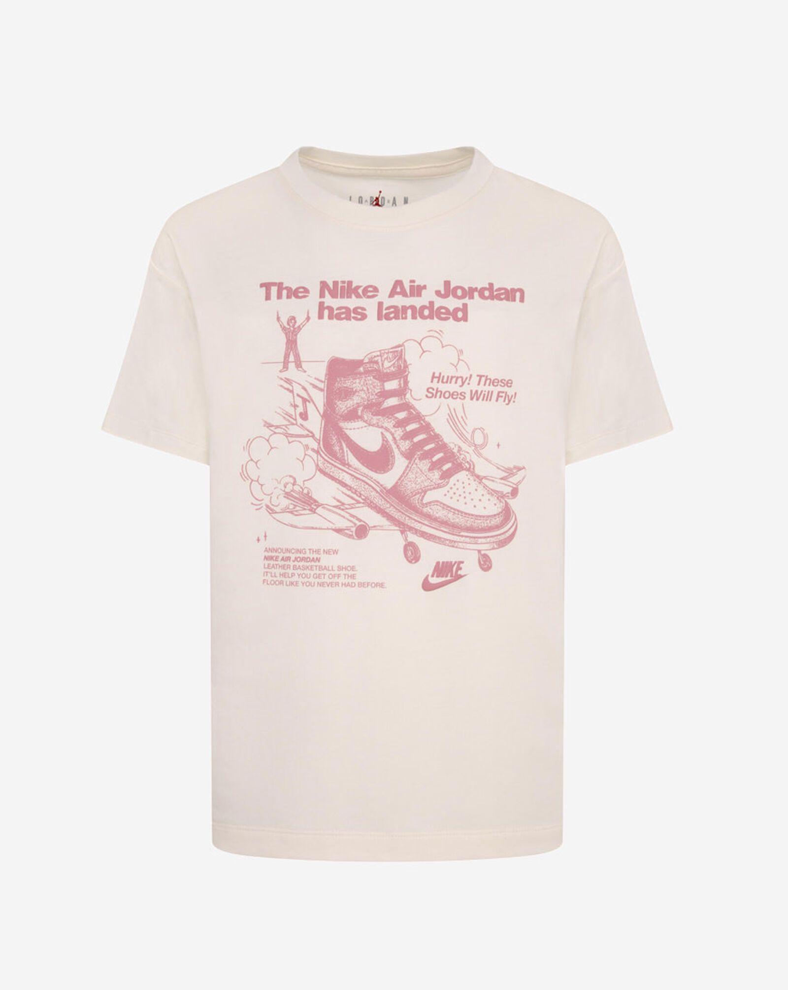 Shop Jordan Big Kids' Graphic T-Shirt 45D645-AAK pink | SNIPES USA