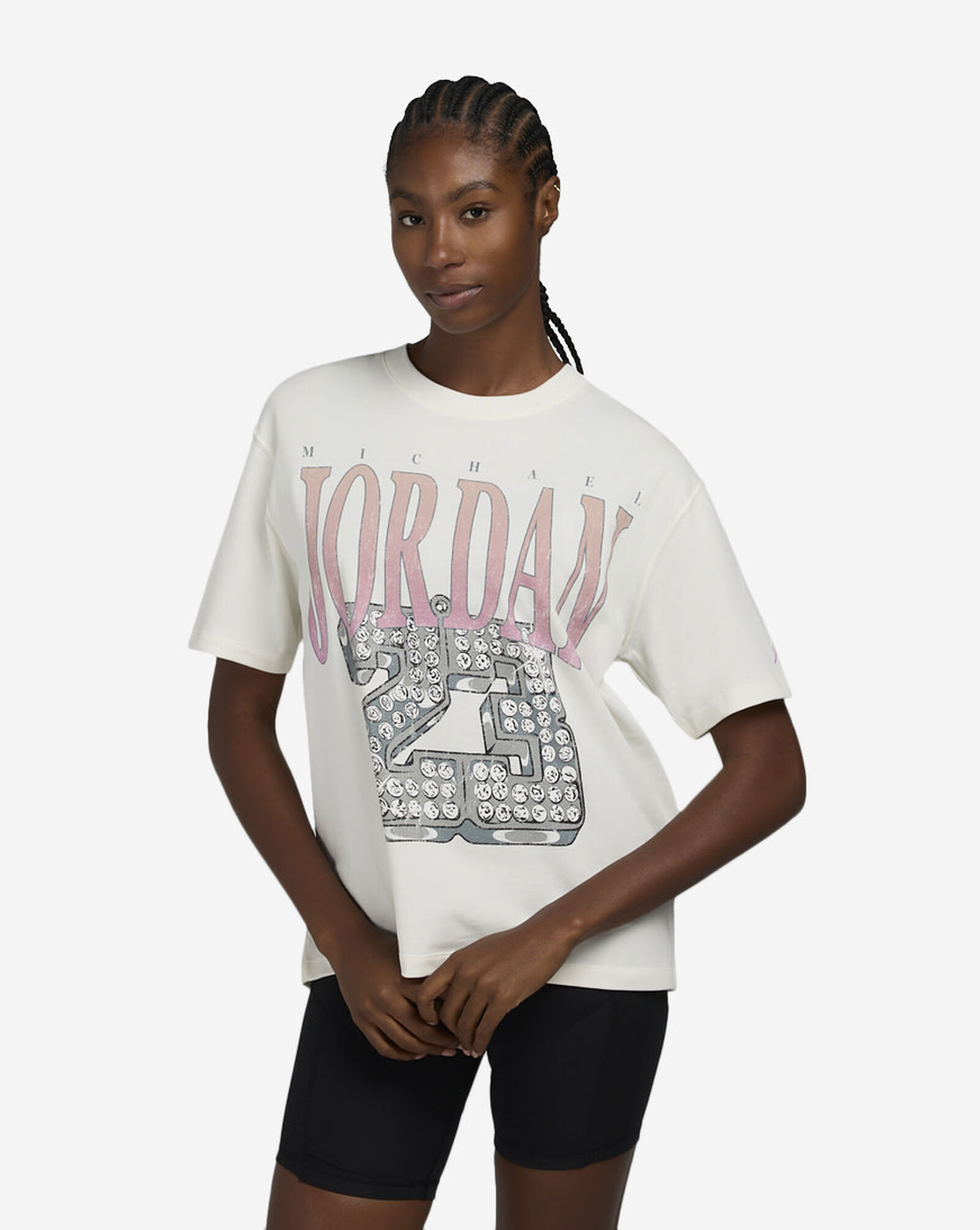 Shop Jordan Graphic Heritage Tee HQ2673-133 white | SNIPES USA