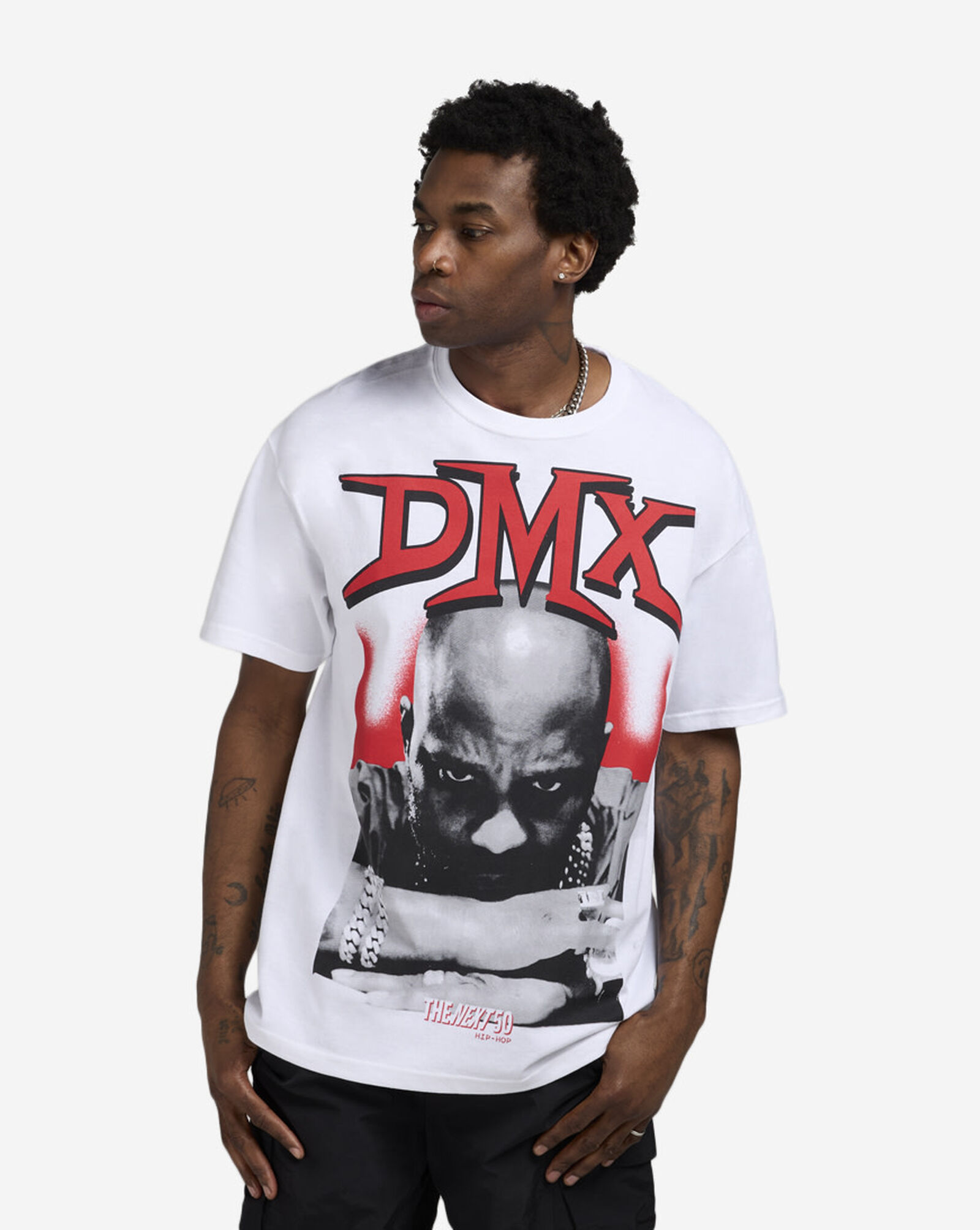Shop Graphic Tees DMX Think Face Tee HHA1651XX white | SNIPES USA